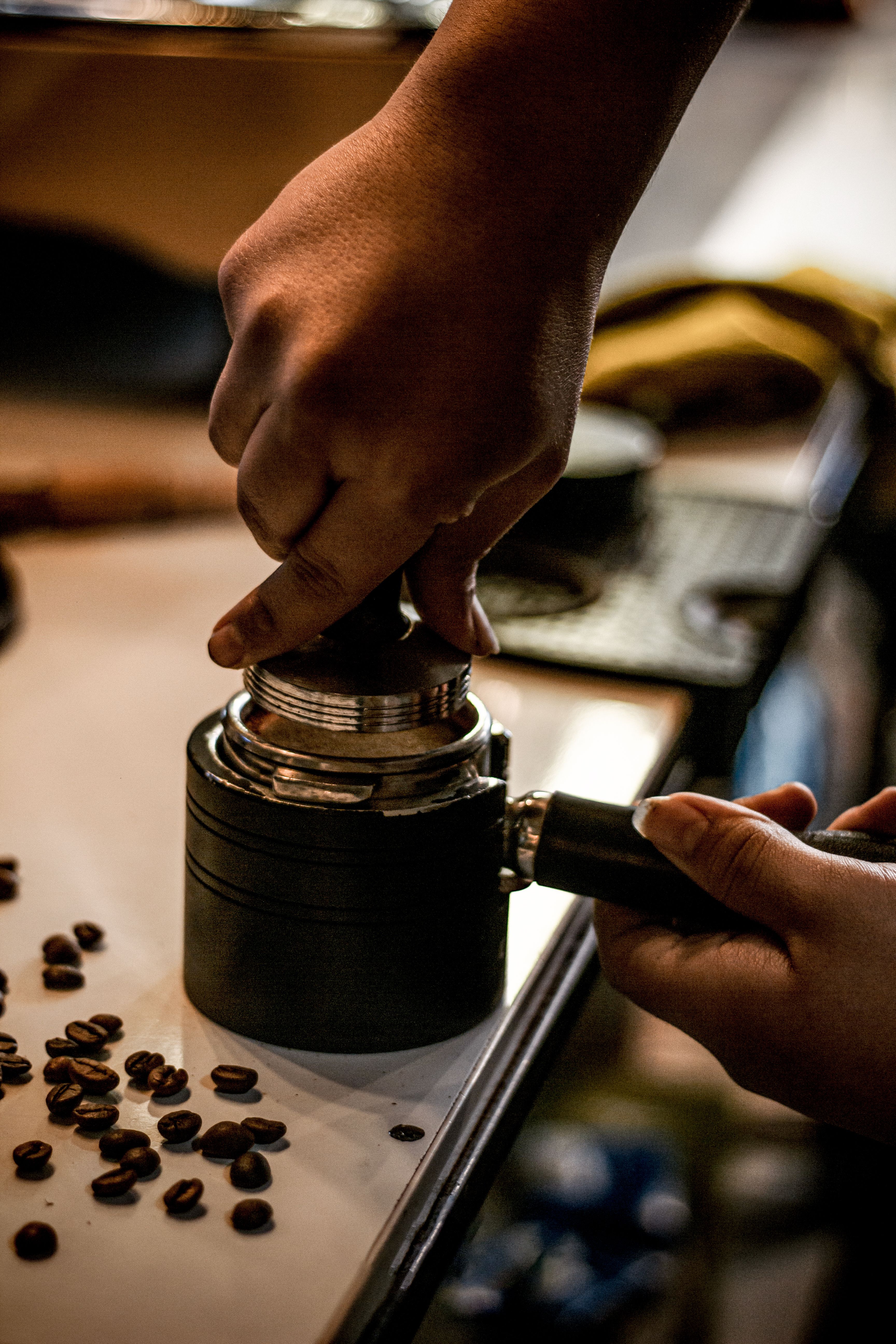 Espresso Preparation in Iranian Coffee Shop · Free Stock Photo