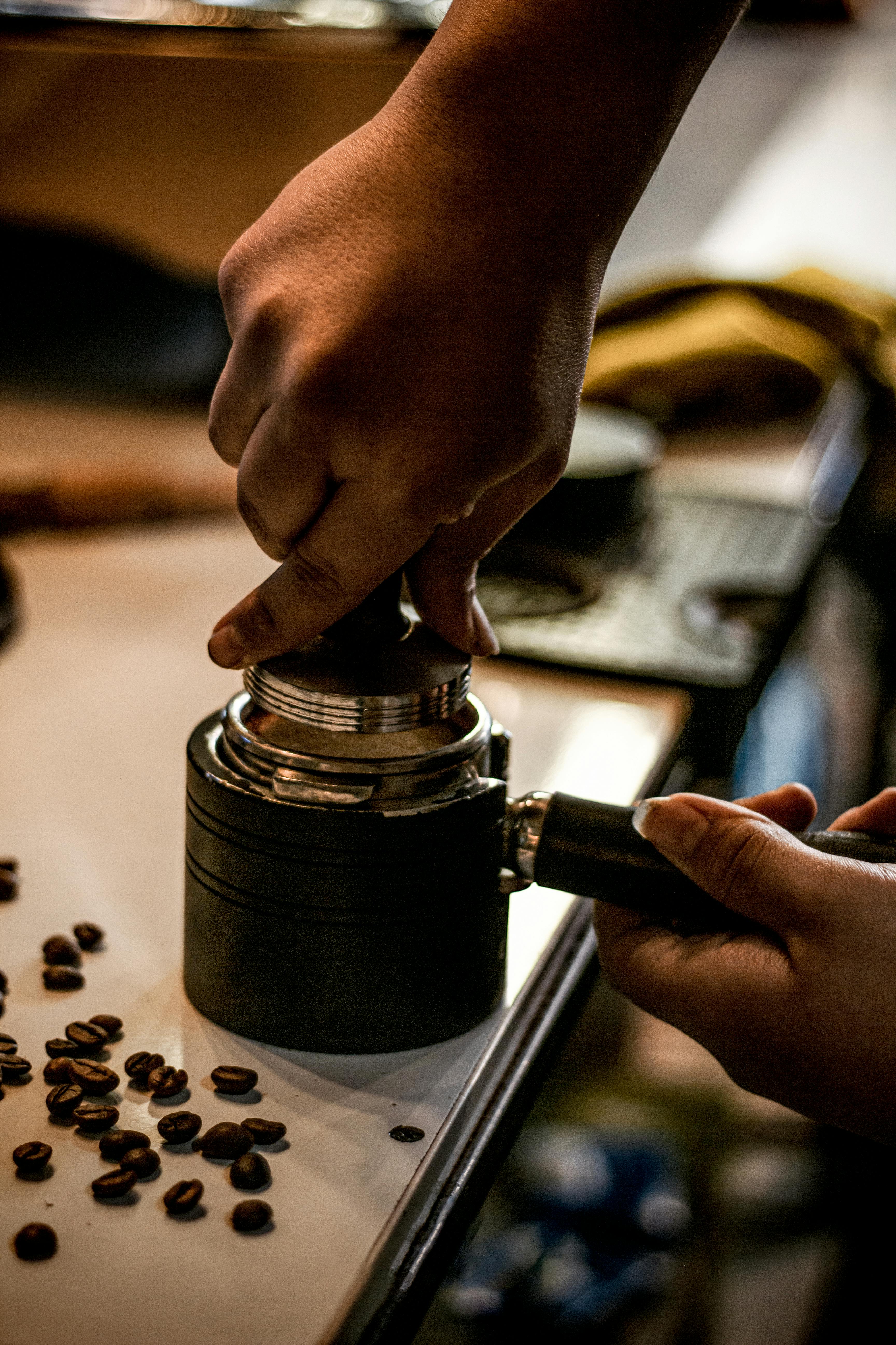 Espresso Preparation in Iranian Coffee Shop · Free Stock Photo