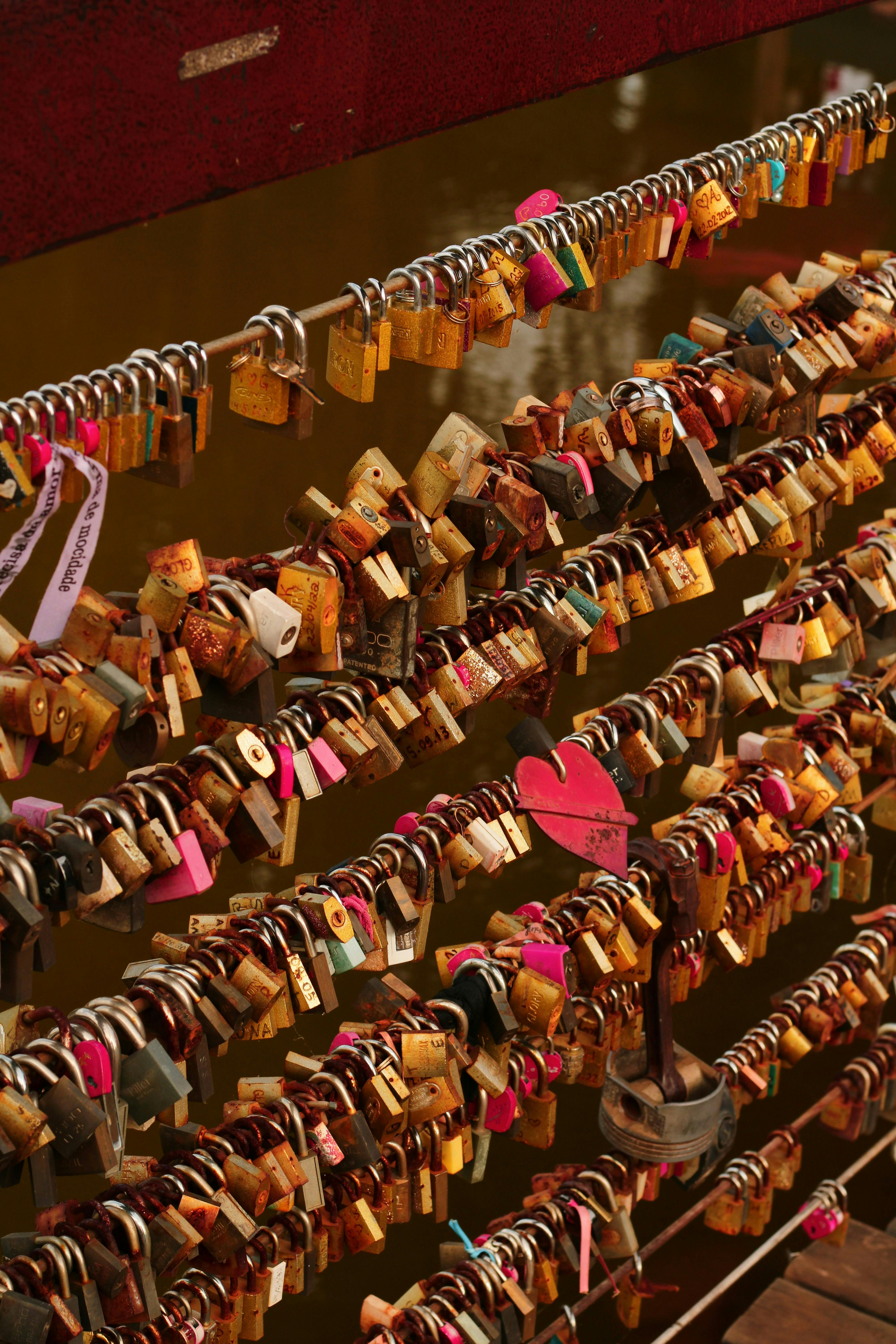 Love Locks on Bridge in Holambra, Brazil · Free Stock Photo