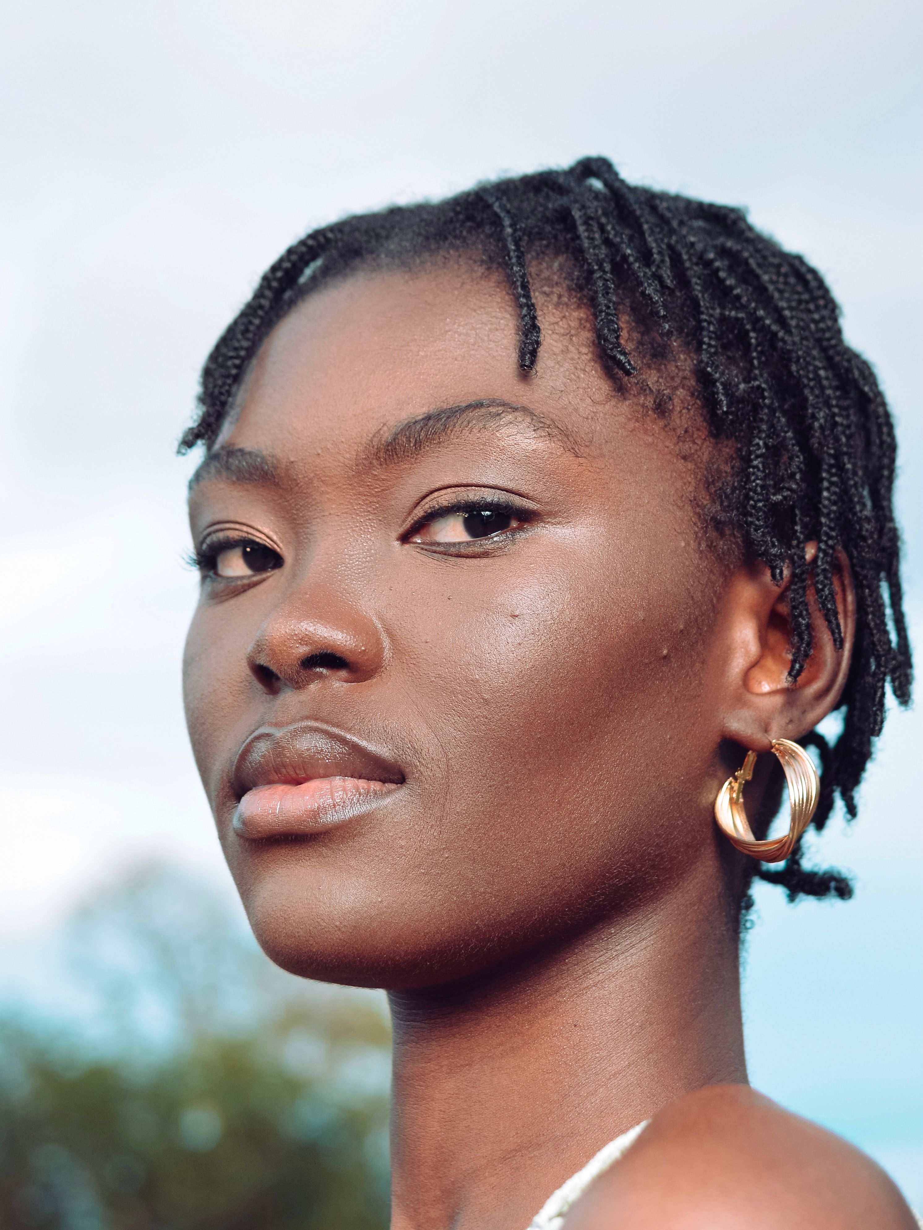 Stunning Portrait of a Woman in Orapa, Botswana · Free Stock Photo