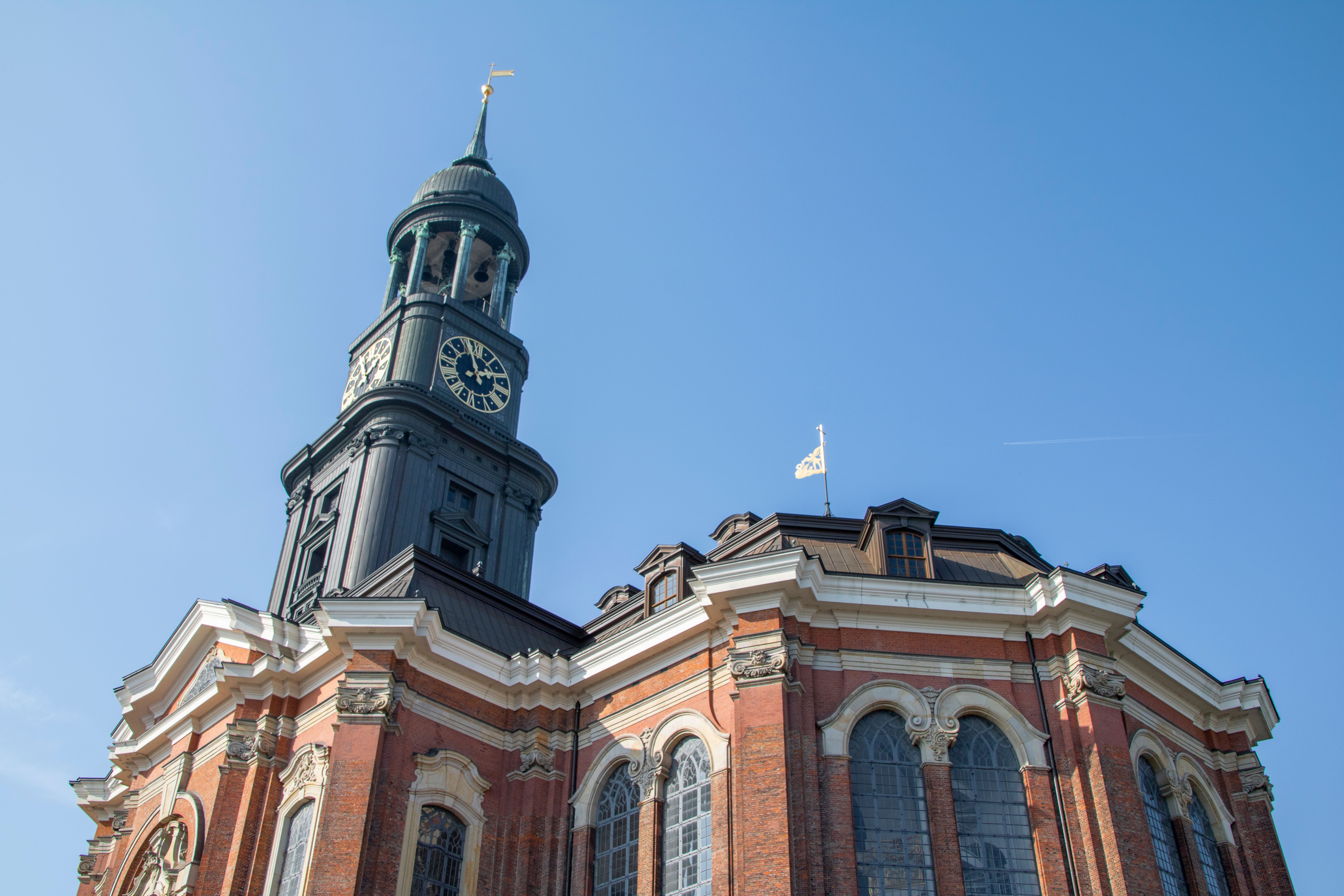 Kostel Svatého Michaela V Hamburku, Německo · Základová fotografie zdarma