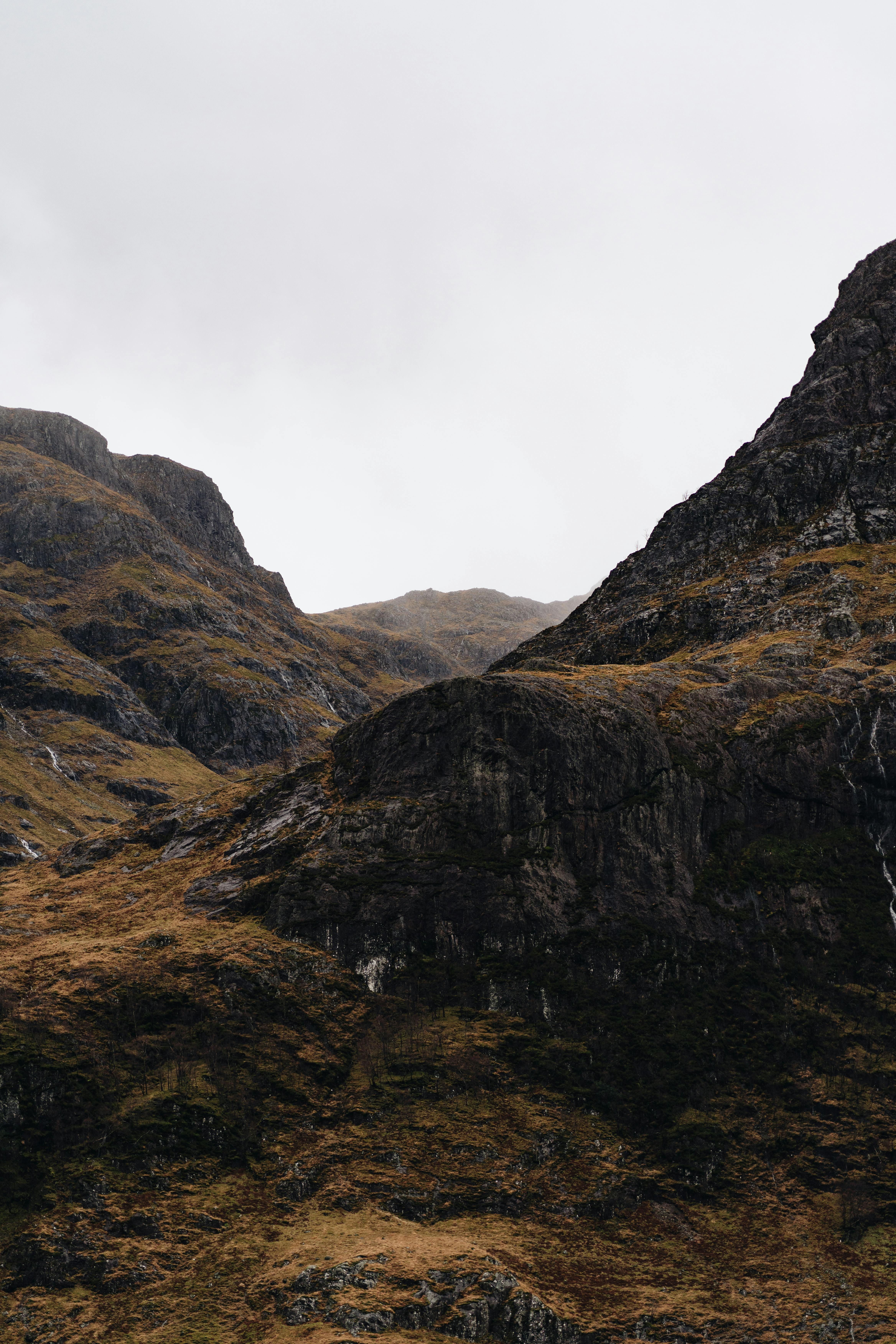 Majestic Scottish Highlands Mountain Landscape · Free Stock Photo