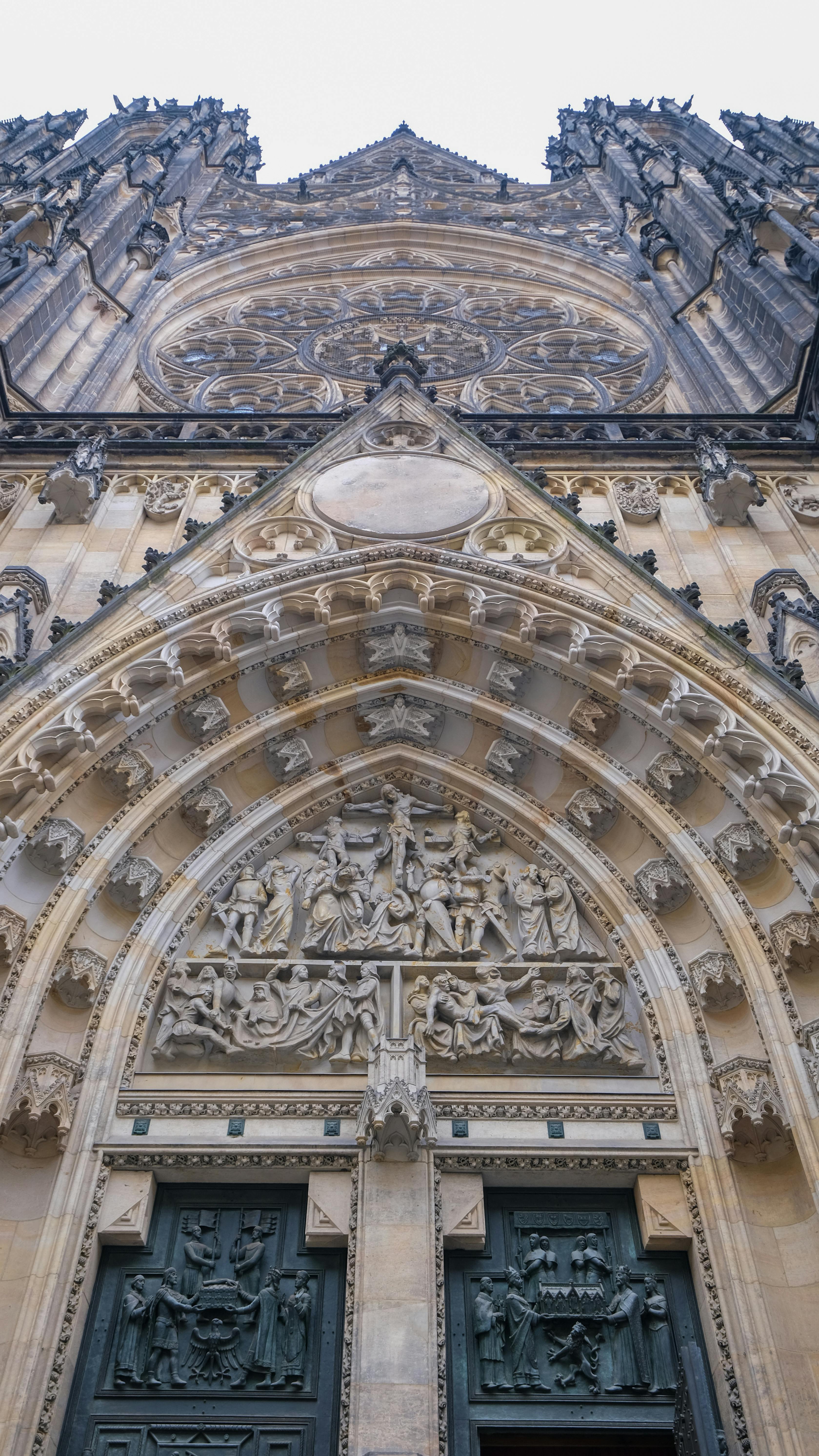 Gothic Cathedral Facade Architectural Details · Free Stock Photo