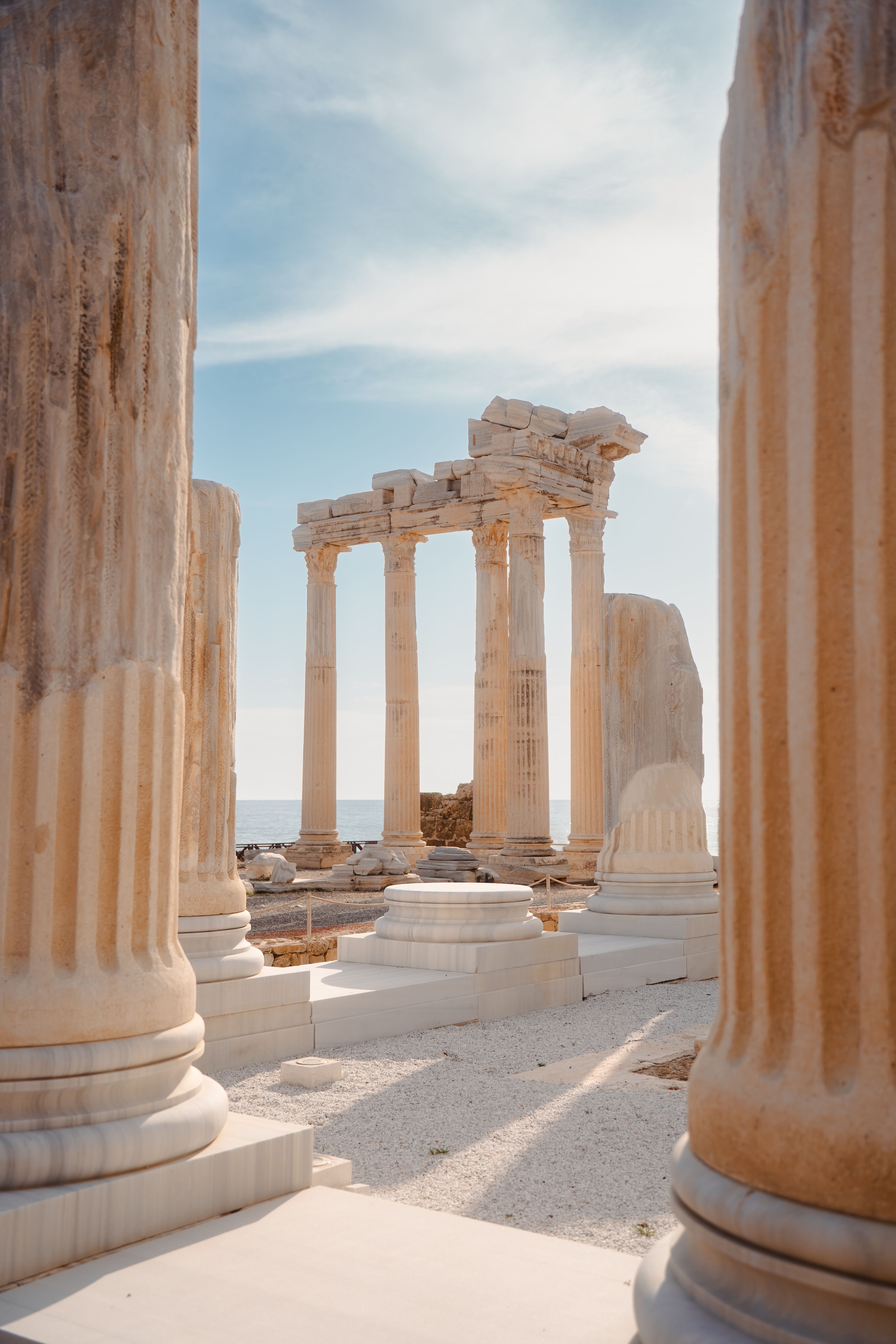 Ancient Temple Ruins in Side, Turkey · Free Stock Photo