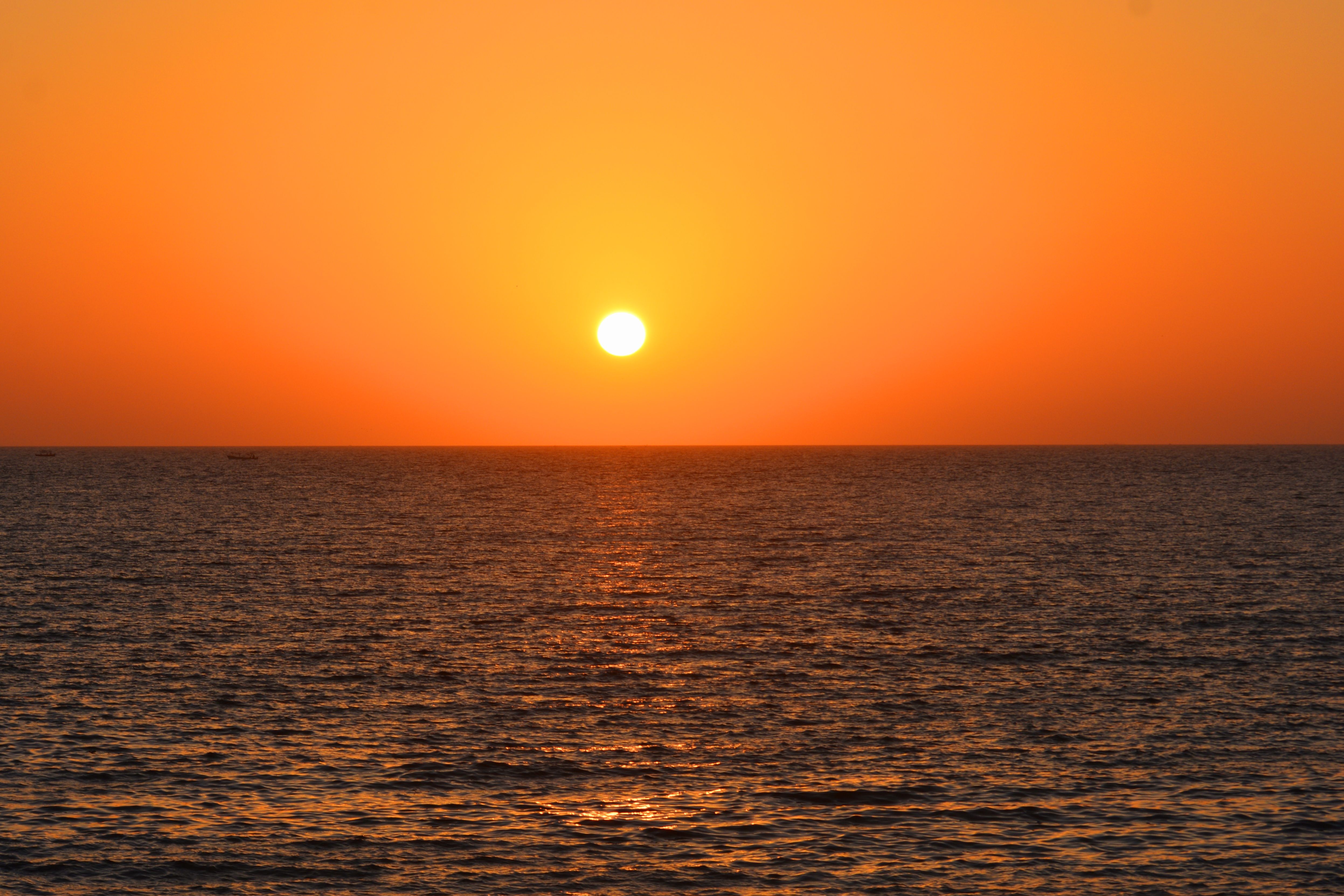 Stunning Sunset Over the Arabian Sea · Free Stock Photo