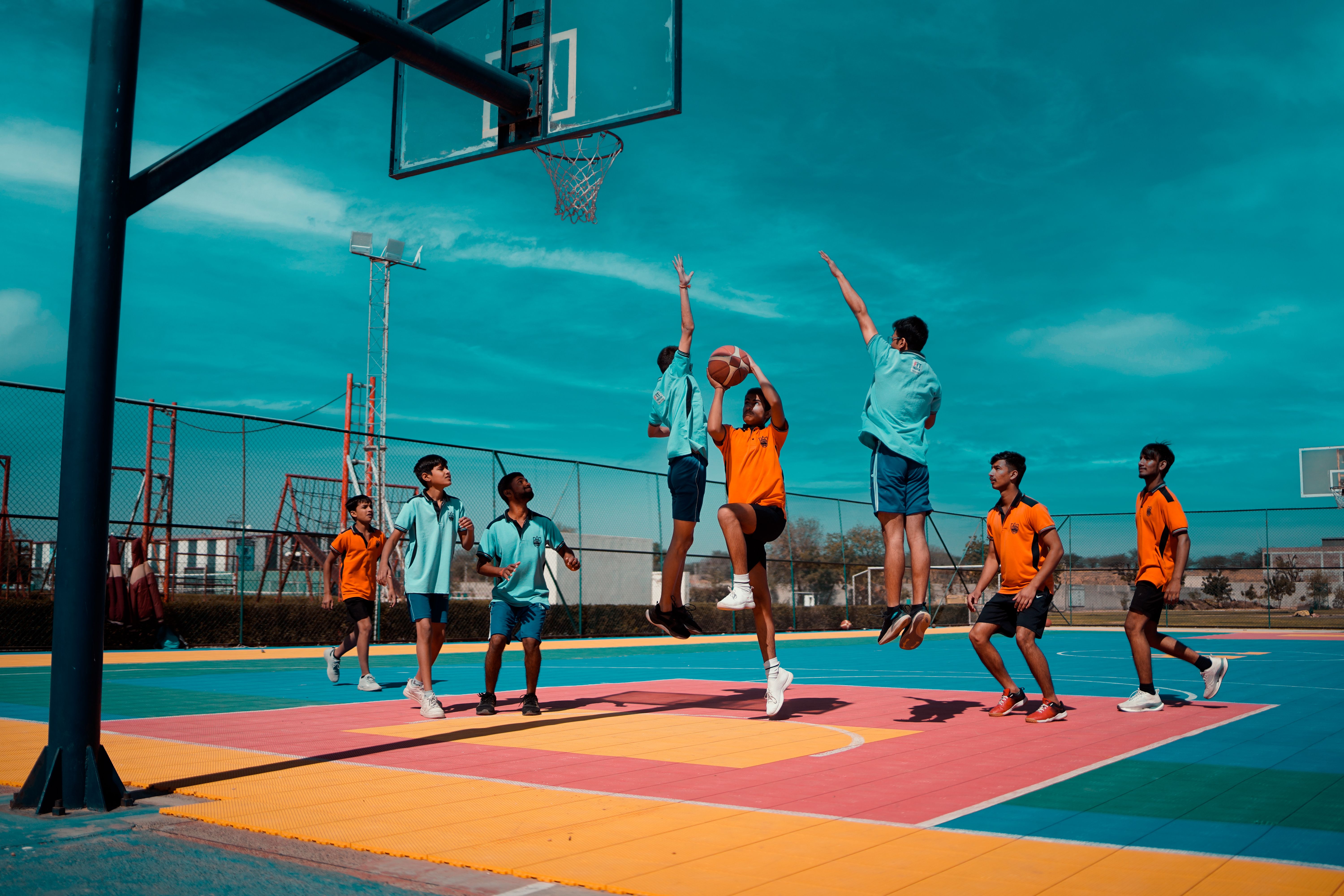 Basketball Court Photos, Download The BEST Free Basketball Court Stock ...