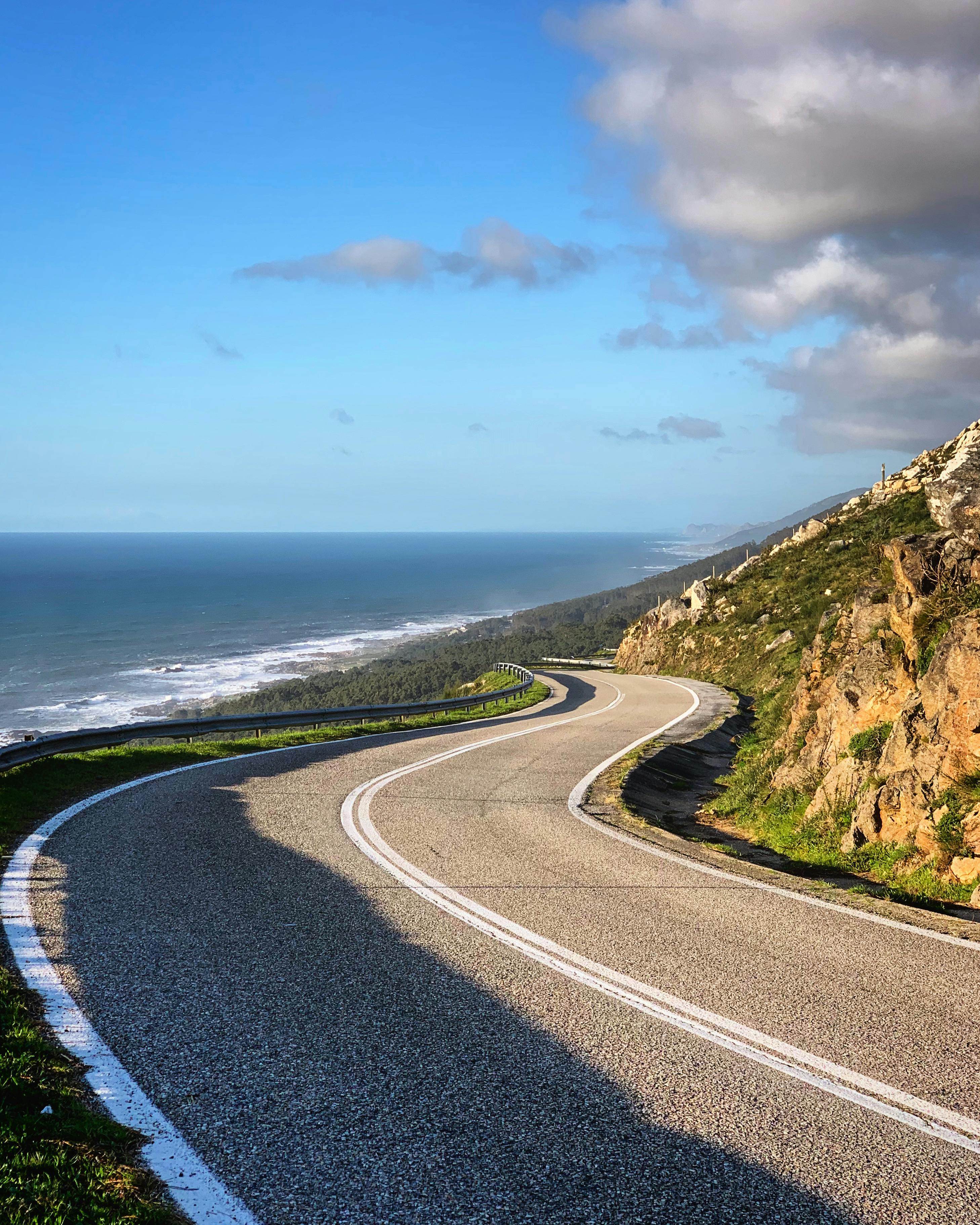 Scenic Coastal Road with Majestic Ocean View · Free Stock Photo