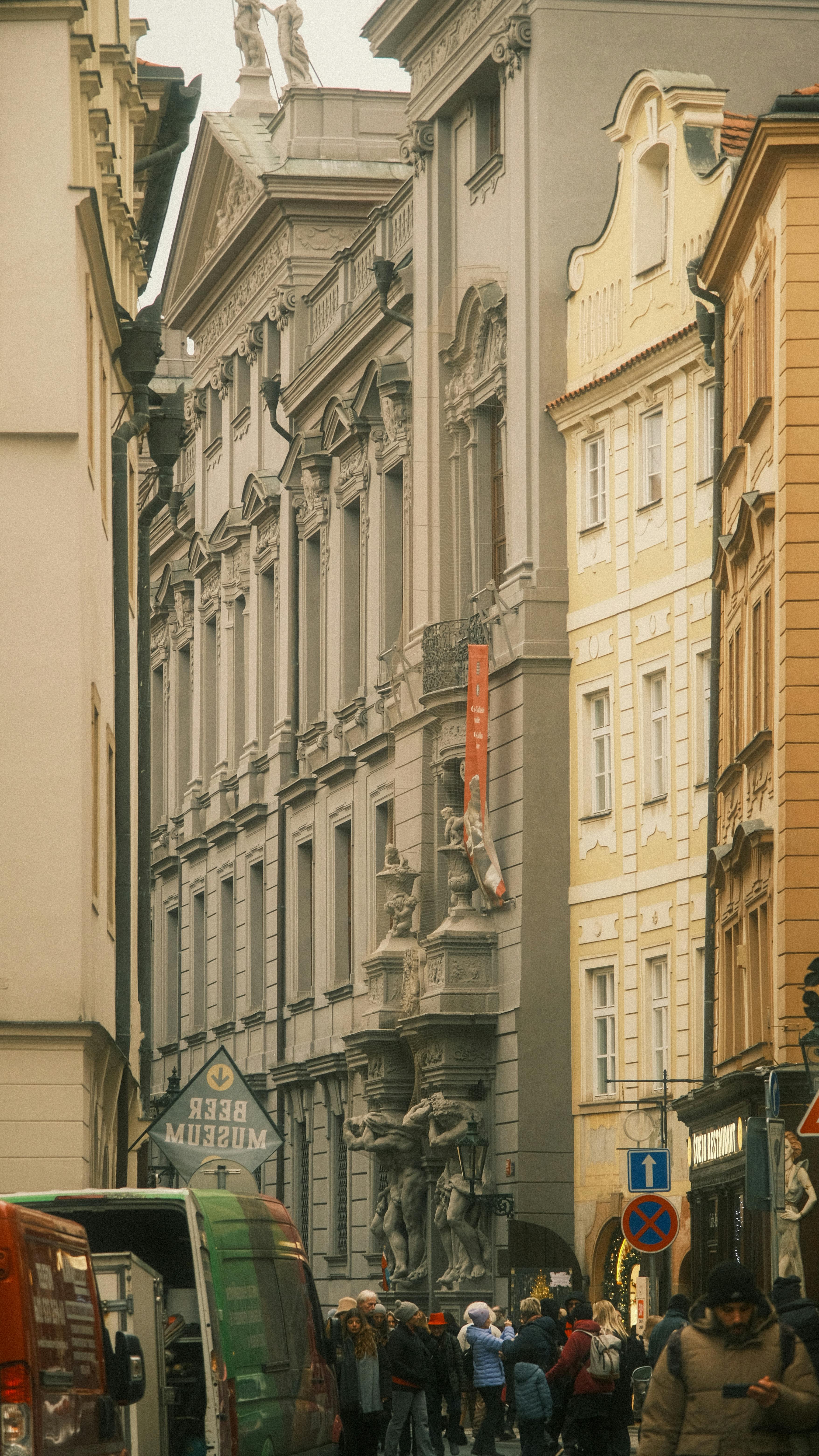 Historic Architecture in Prague's City Street · Free Stock Photo
