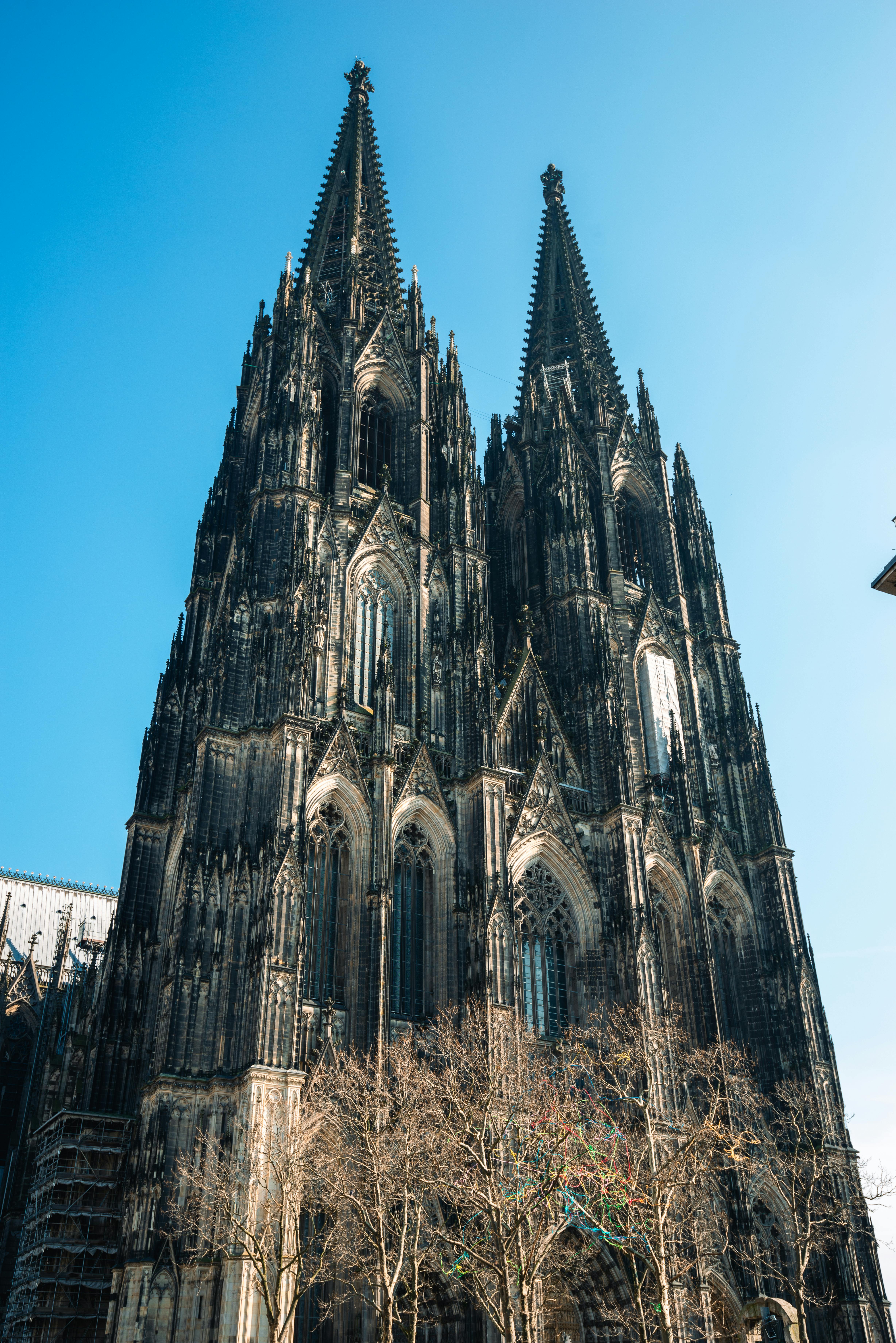 Cologne Cathedral Majestic Twin Spires View · Free Stock Photo
