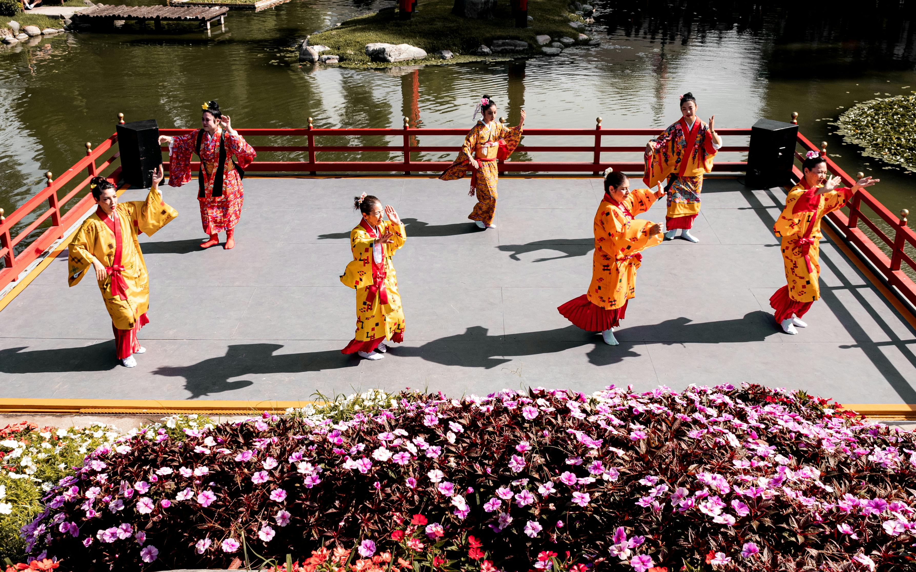 Traditional Japanese Dance Performance in Buenos Aires · Free Stock Photo