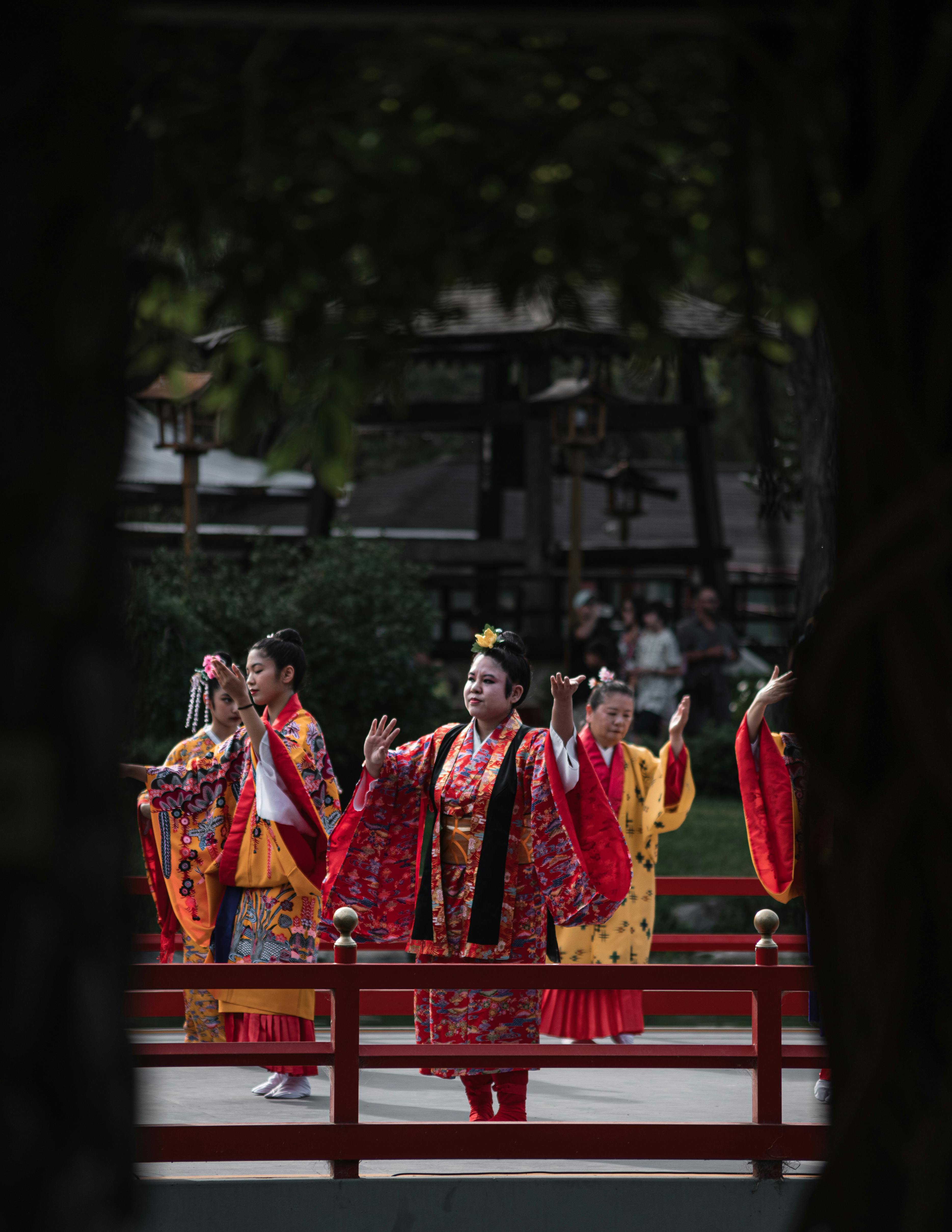 Traditional Japanese Dance Performance in Buenos Aires · Free Stock Photo