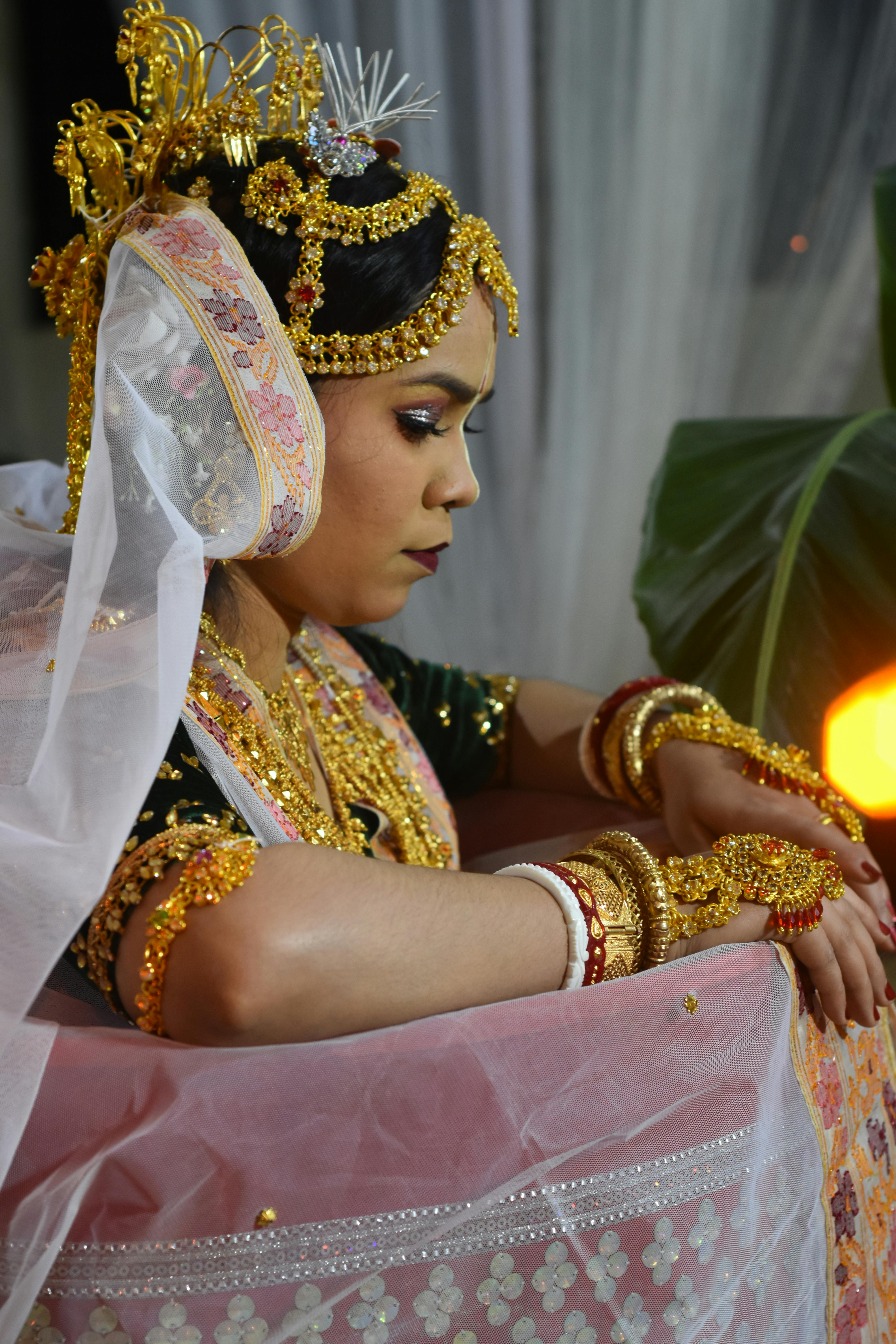 Traditional Manipuri Bride in Kamalganj · Free Stock Photo