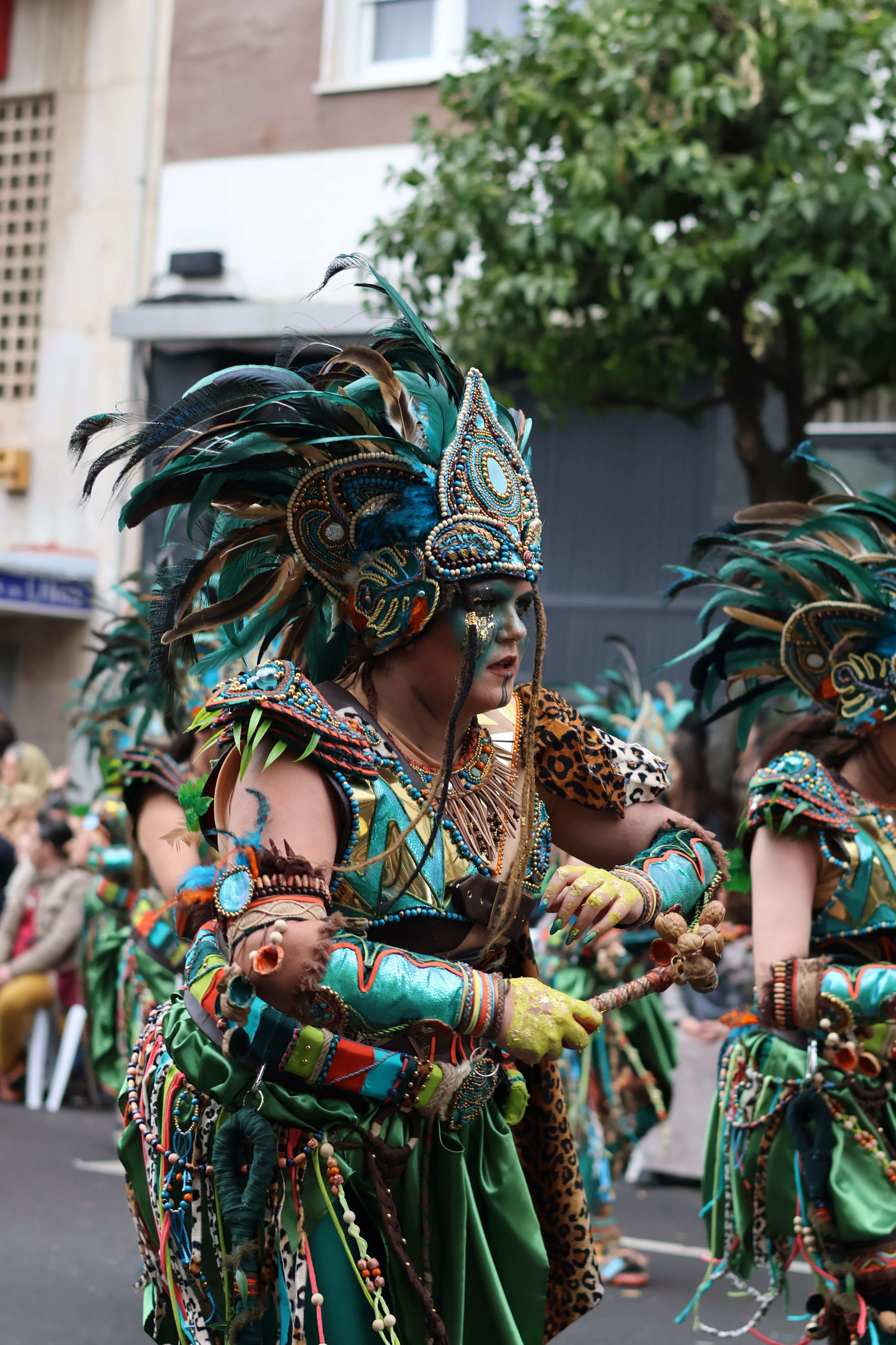 Vibrant Carnival Parade in Badajoz, Spain · Free Stock Photo