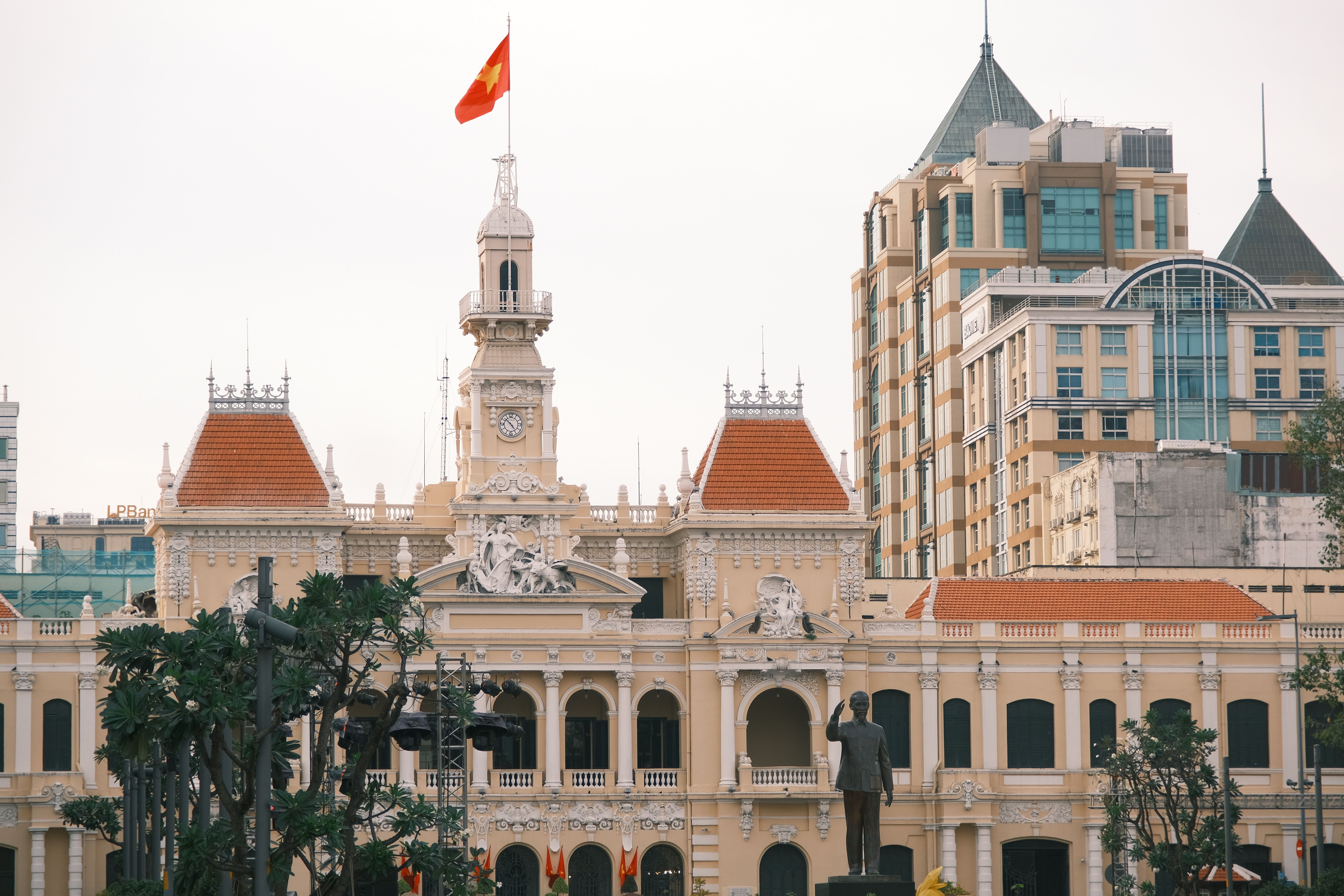 Saigon City Hall in Ho Chi Minh City, Vietnam · Free Stock Photo