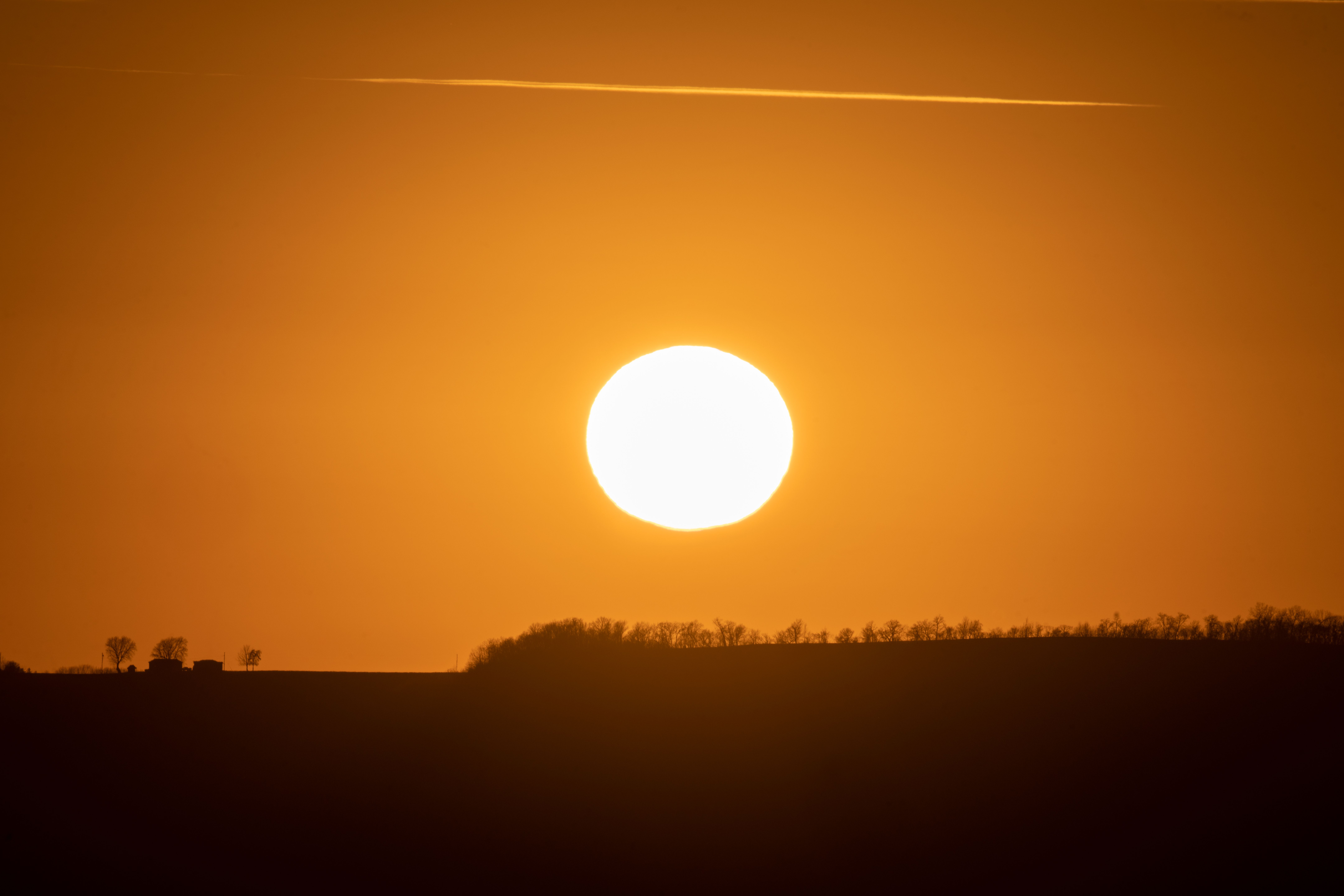 Golden Sunset over Pepin Wisconsin Landscape · Free Stock Photo