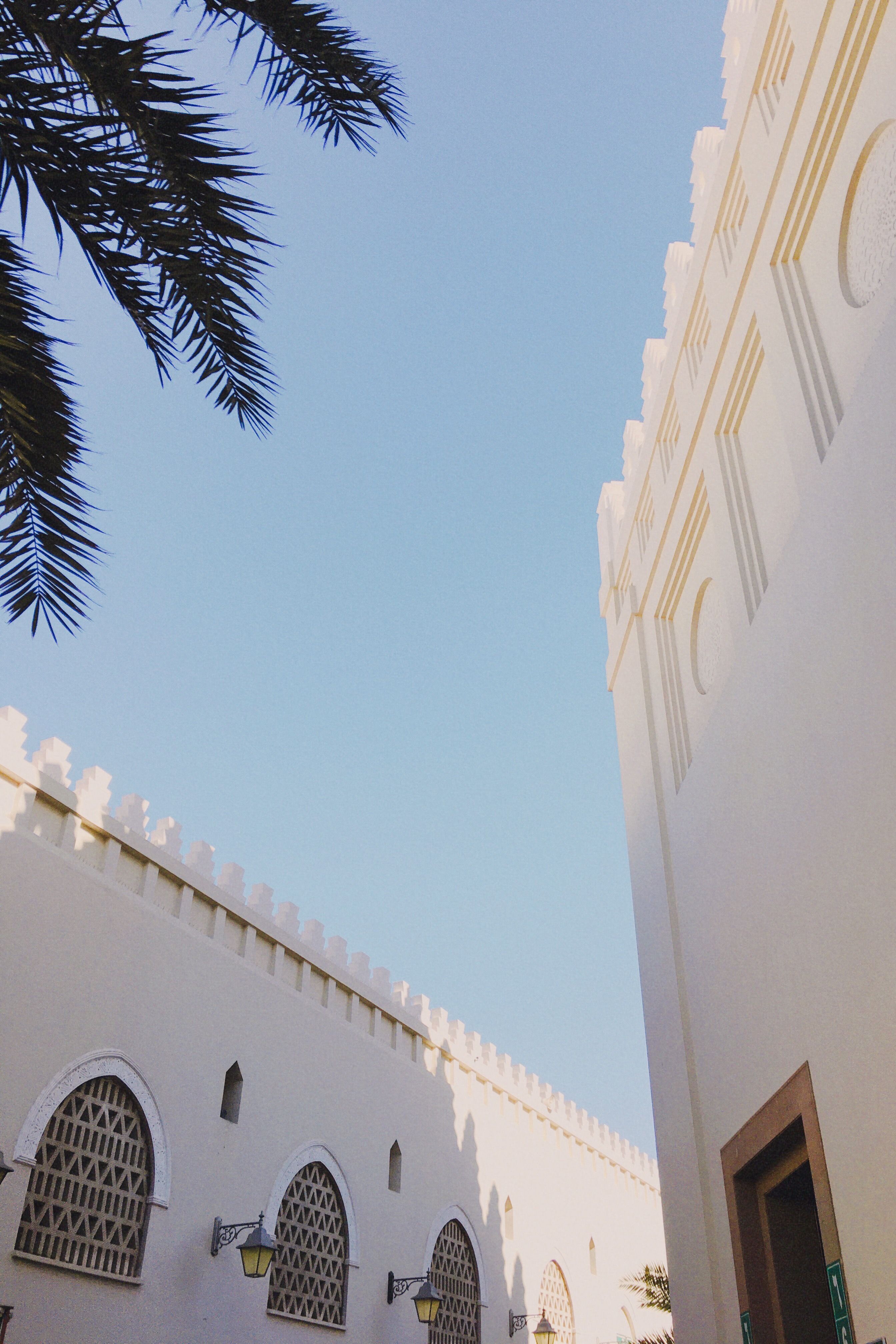 Traditional Middle Eastern Architecture Under Blue Sky · Free Stock Photo