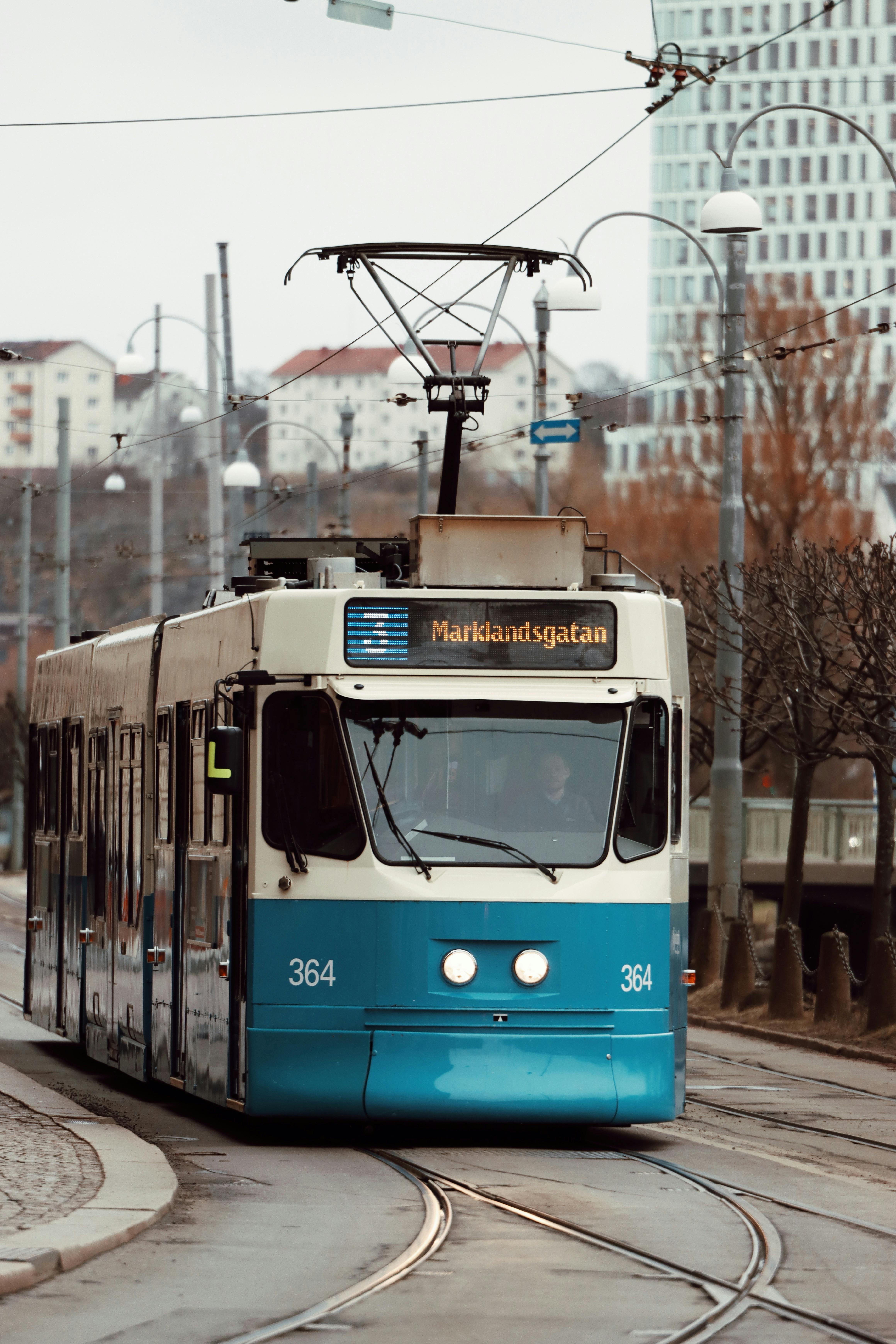 Gothenburg Tram on Mariakandsgatan Street · Free Stock Photo