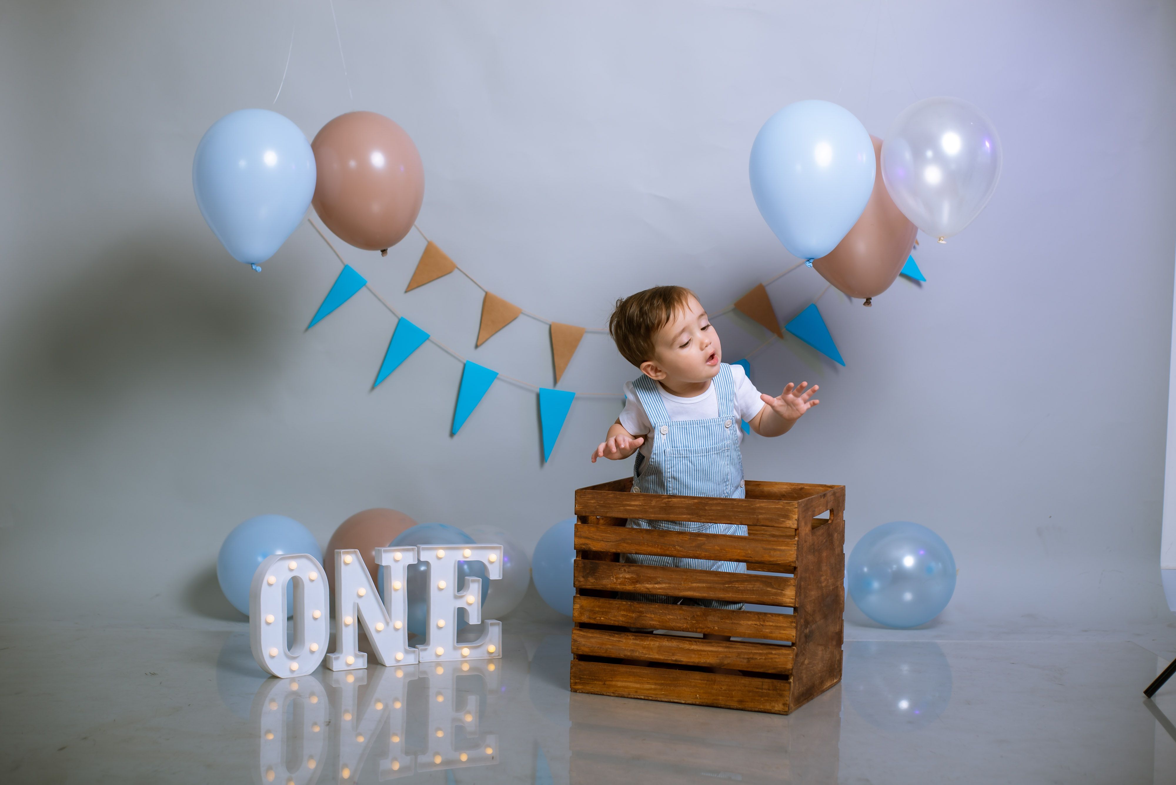 Adorable First Birthday Celebration Scene · Free Stock Photo