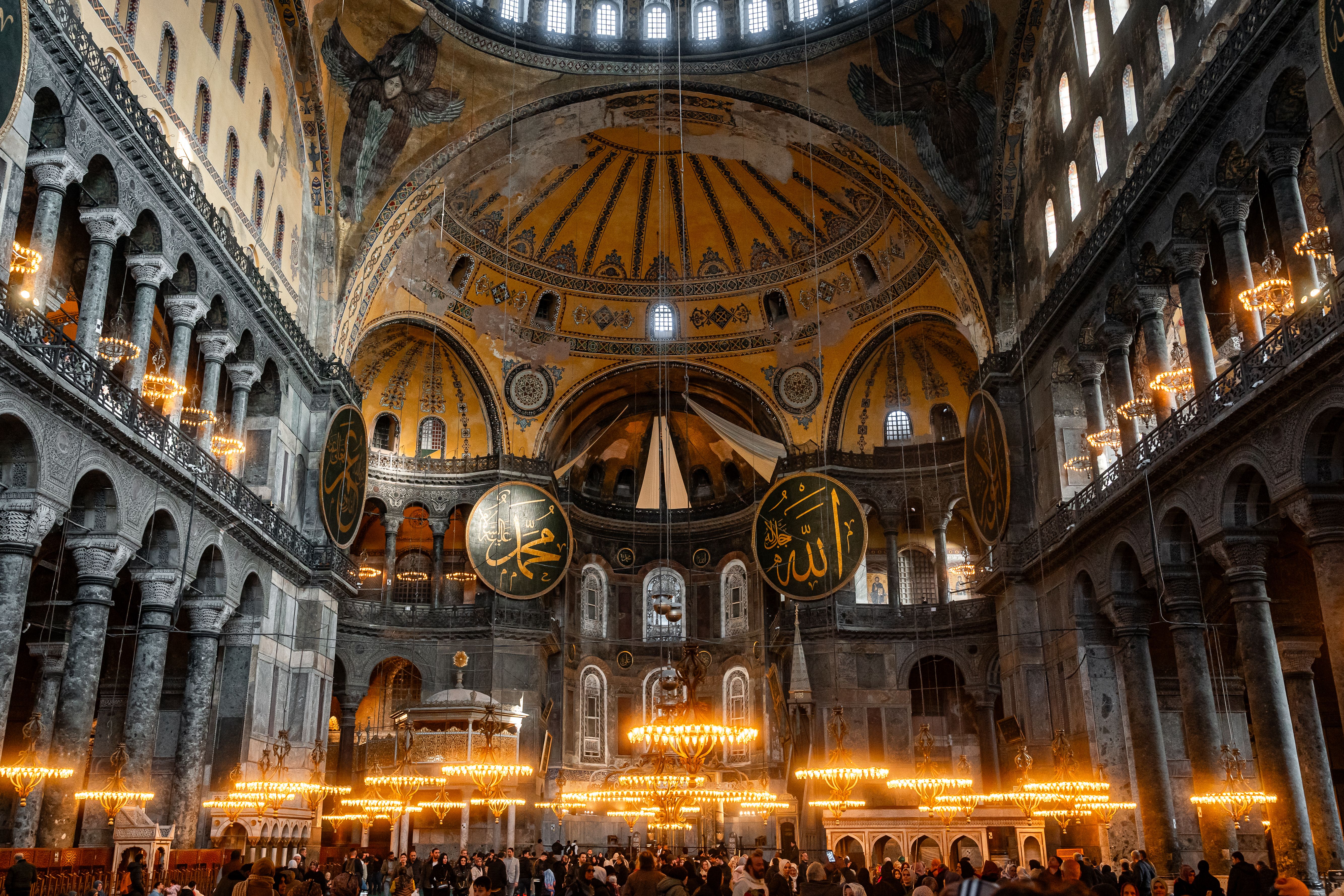 Ayasofya'nın Görkemli İç Mekanı, İstanbul · Ücretsiz Stok Fotoğraf