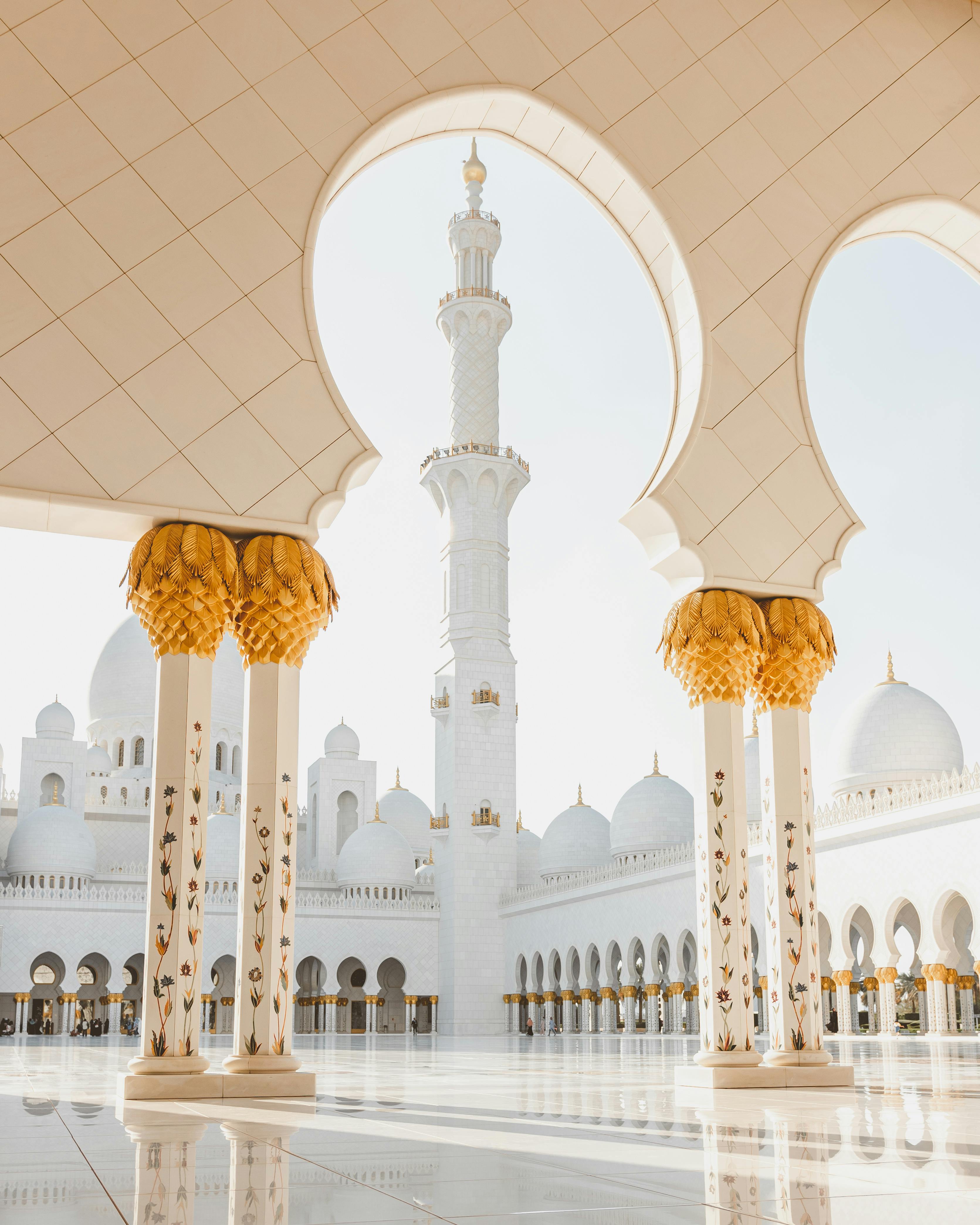 şeyh Zayed Camii Mimari Güzelliği · Ücretsiz Stok Fotoğraf