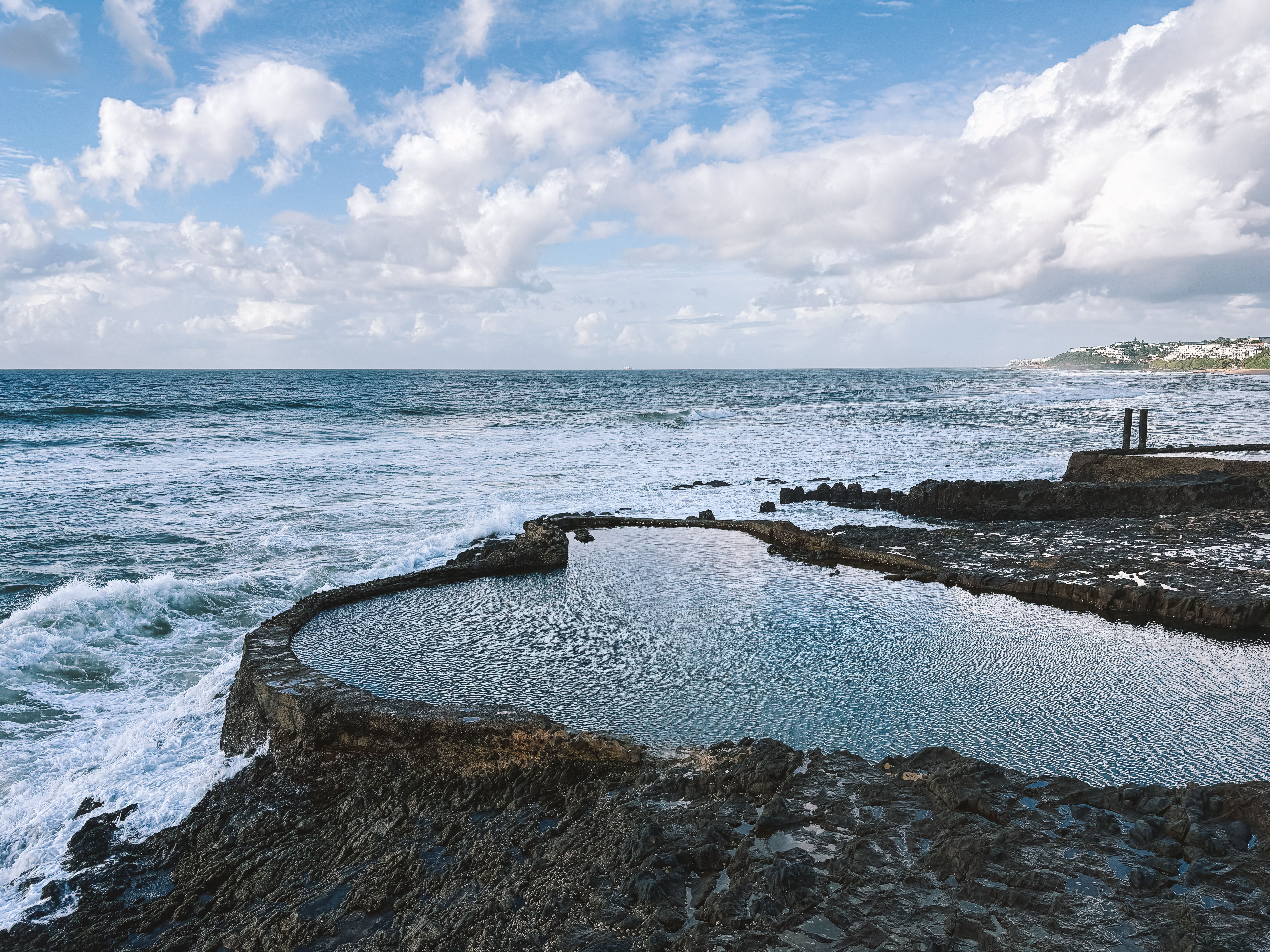 Coastal Tide Pool Overlooking the Ocean · Free Stock Photo