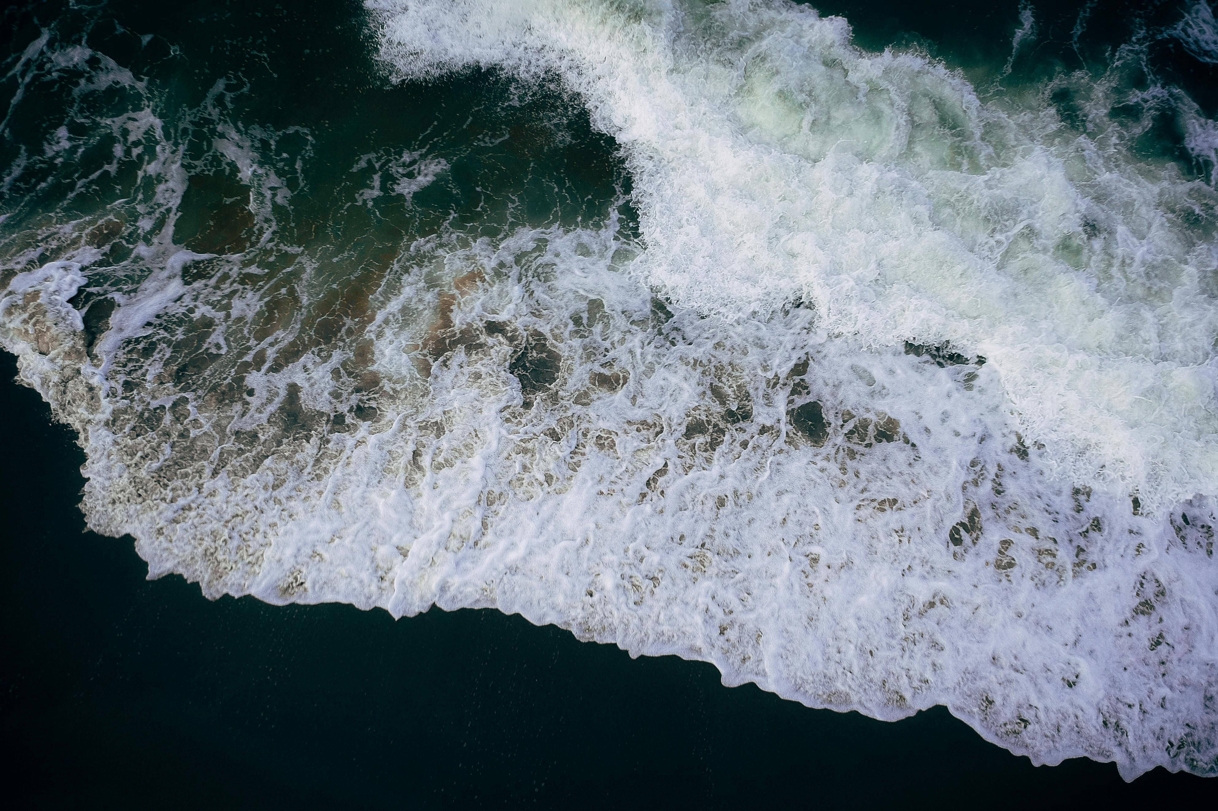 Aerial View Photo of an Ocean · Free Stock Photo