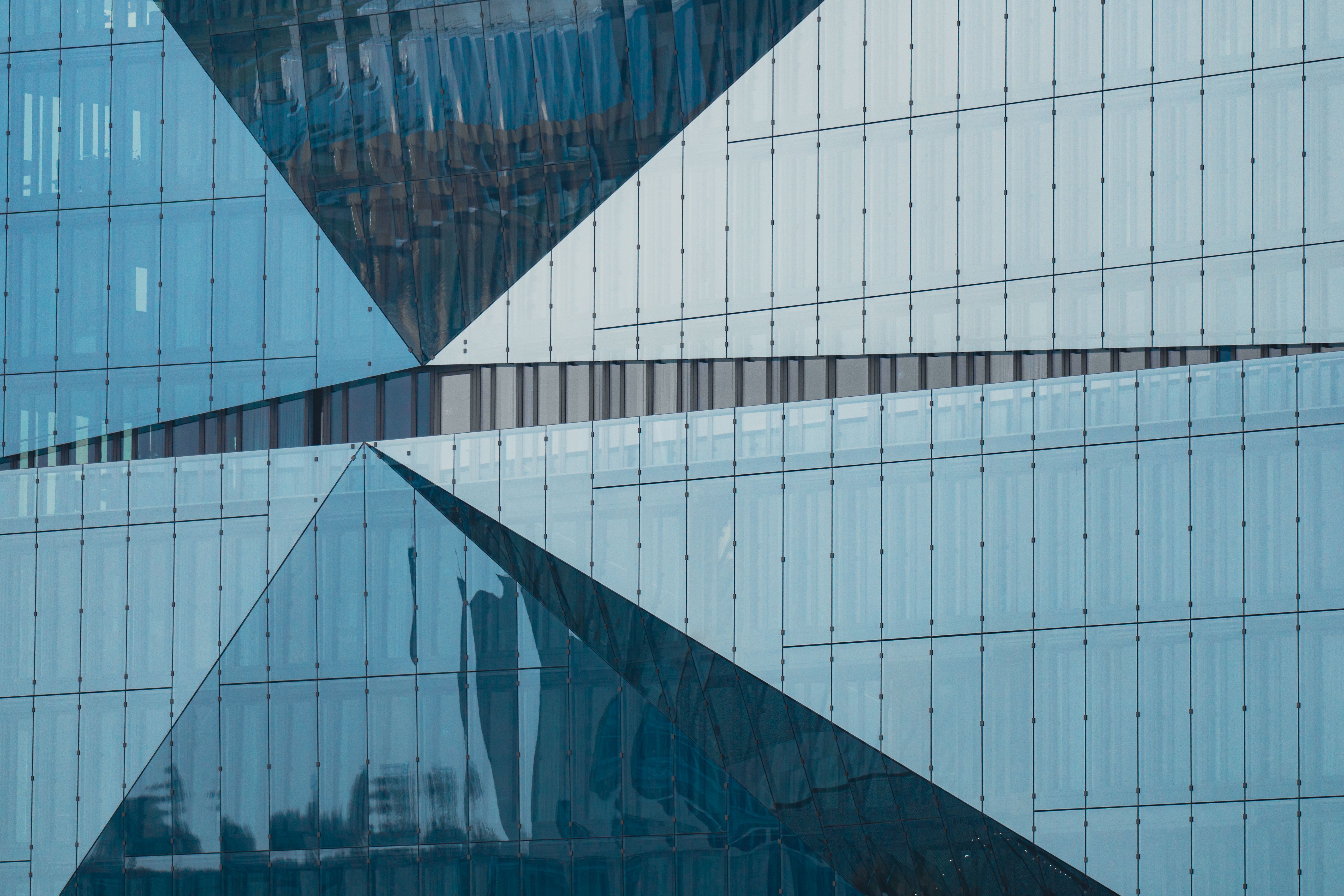 Modern Glass Facade in Berlin Architecture · Free Stock Photo