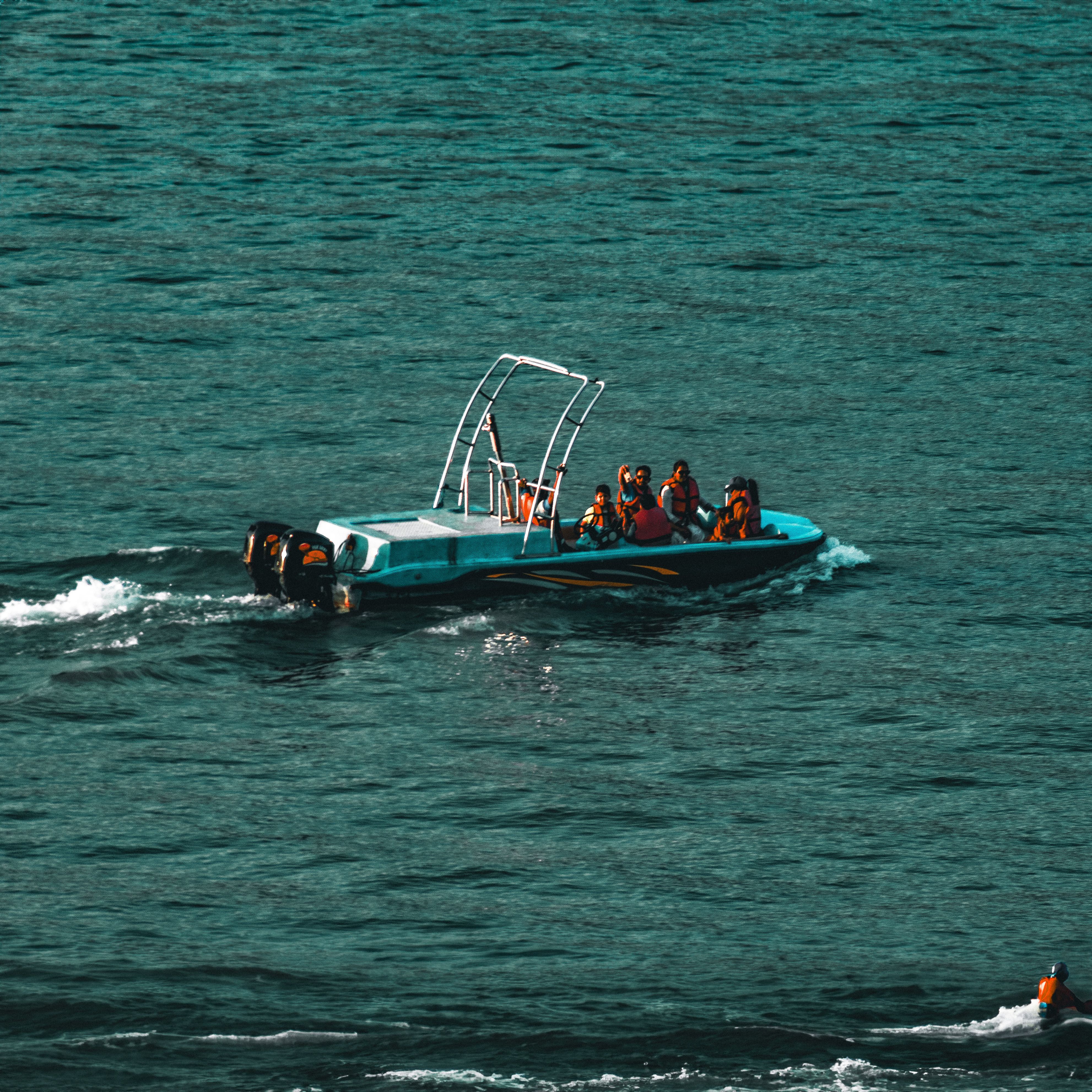 Exciting Boat Ride on Khanpur Dam Waters · Free Stock Photo