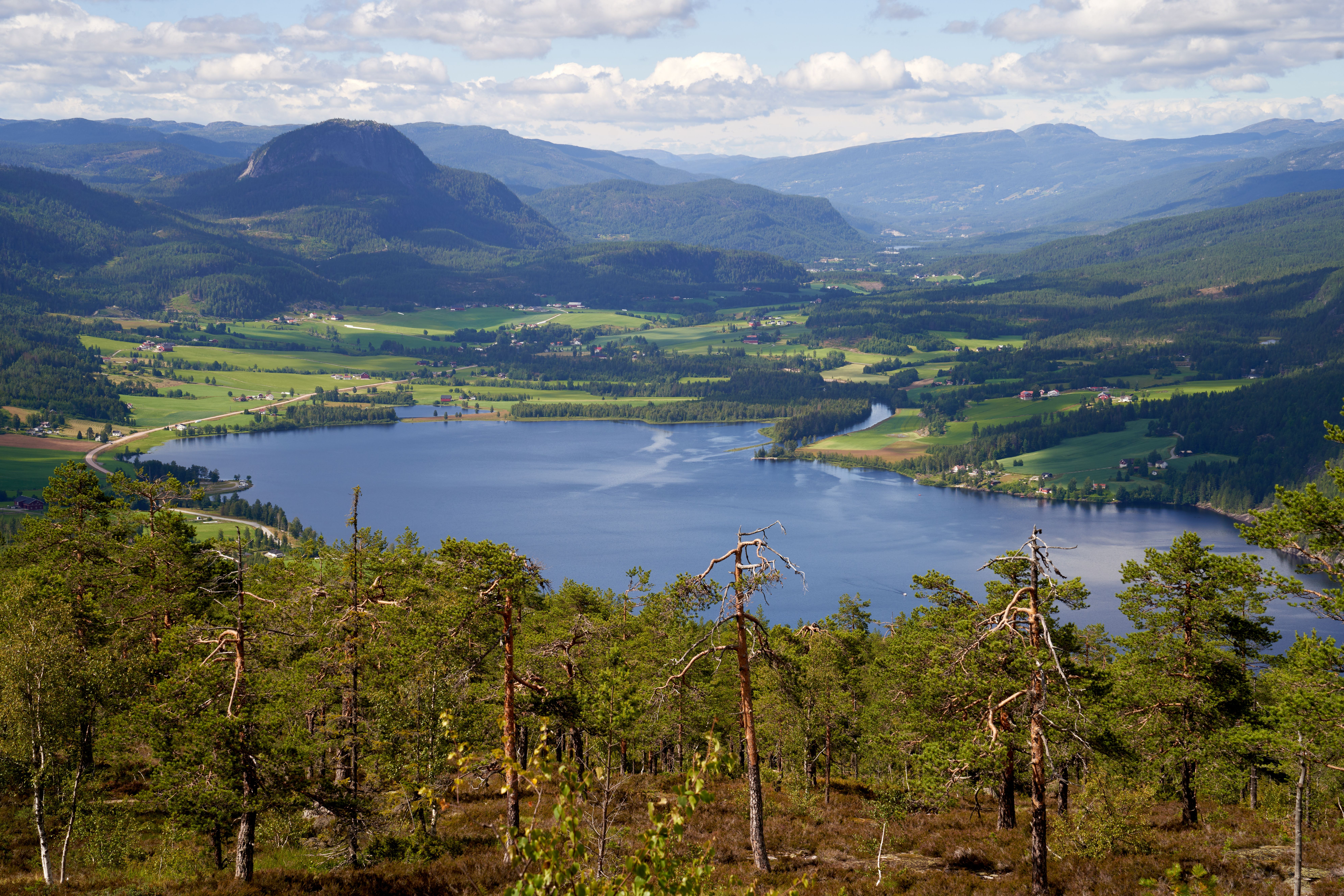 Breathtaking View of Norwegian Countryside Landscape · Free Stock Photo