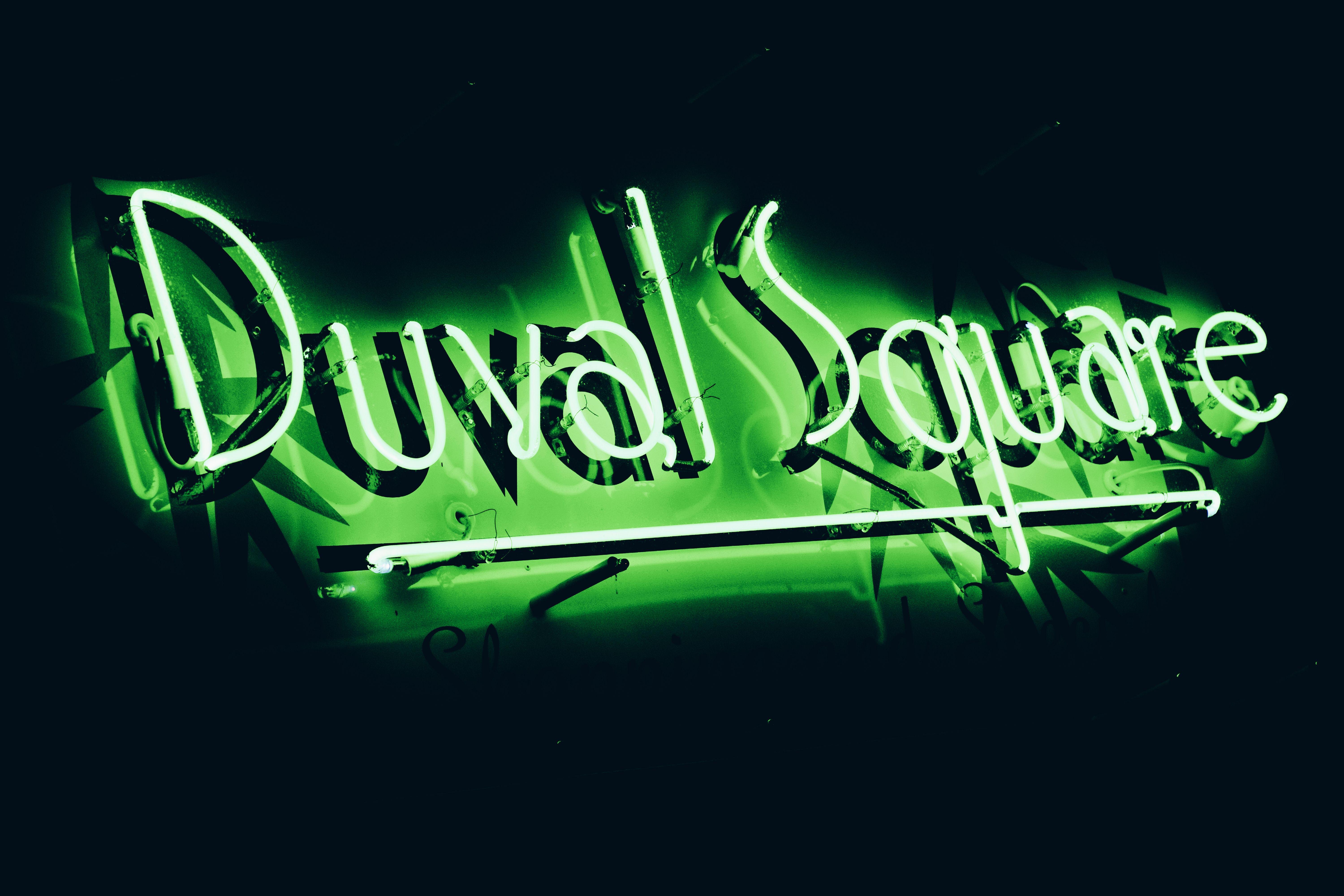 Vibrant Neon Signage at Duval Square in Key West · Free Stock Photo