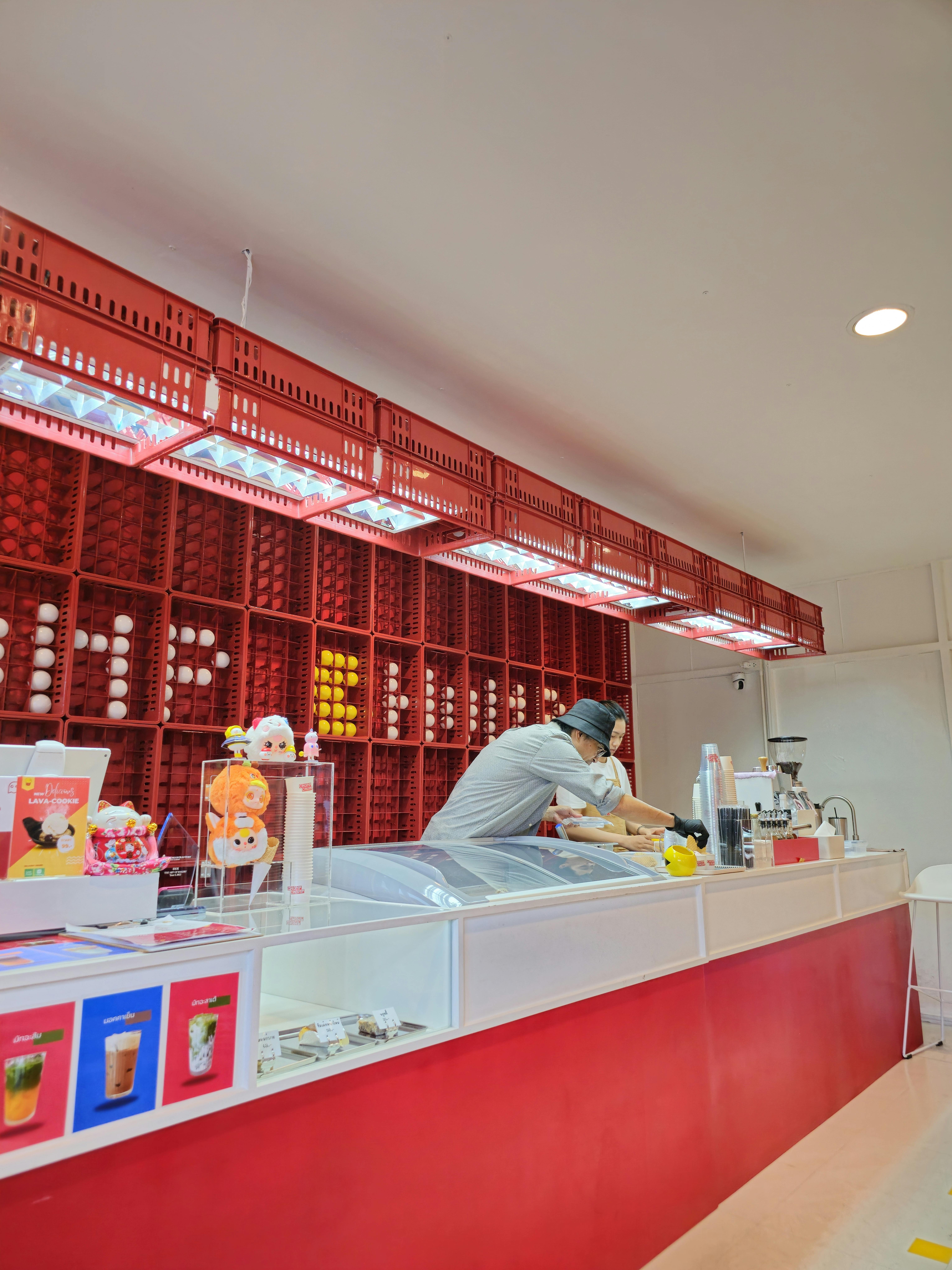 Modern Ice Cream Shop Interior in Thailand · Free Stock Photo