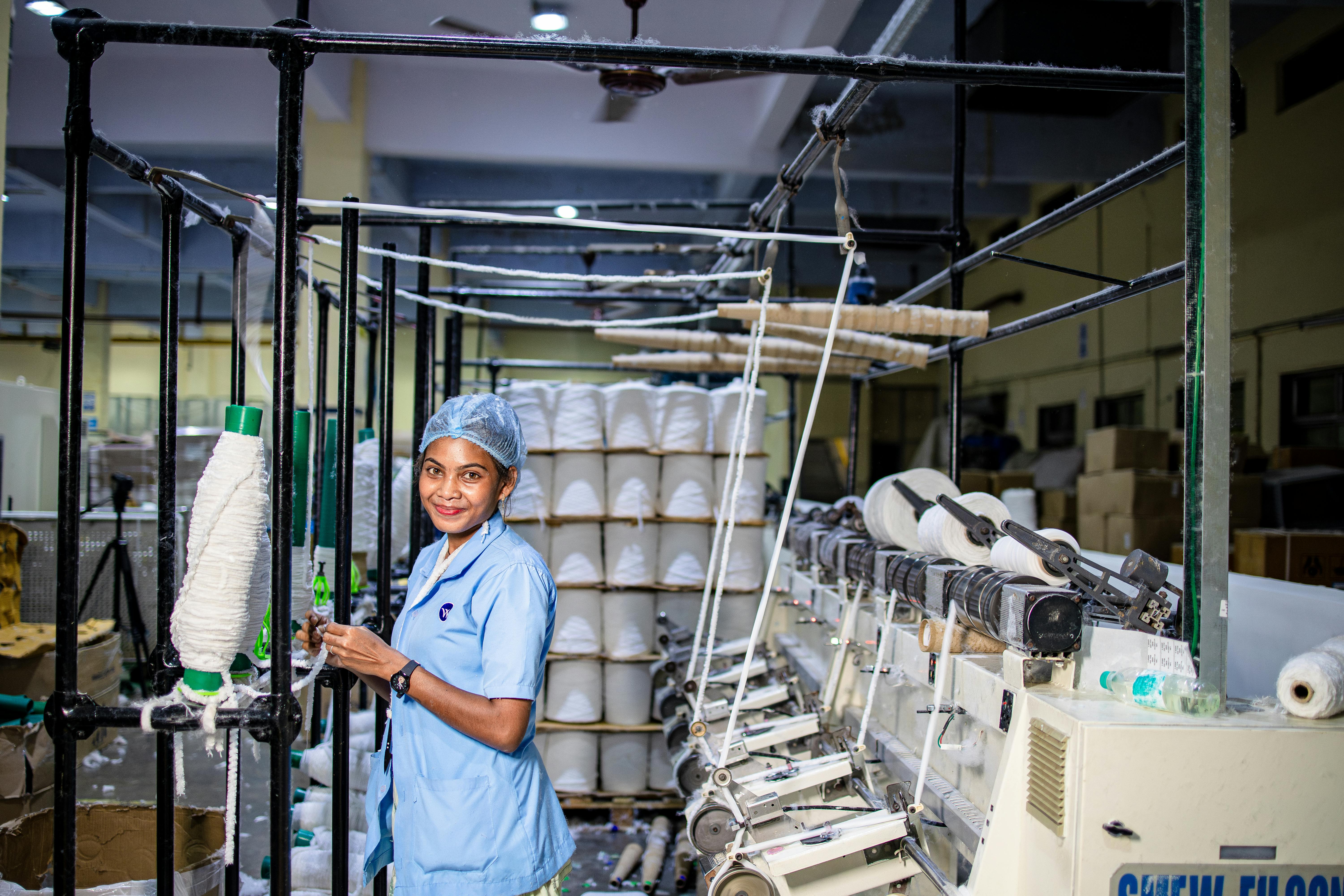 Worker At Textile Machine Photos, Download The BEST Free Worker At ...