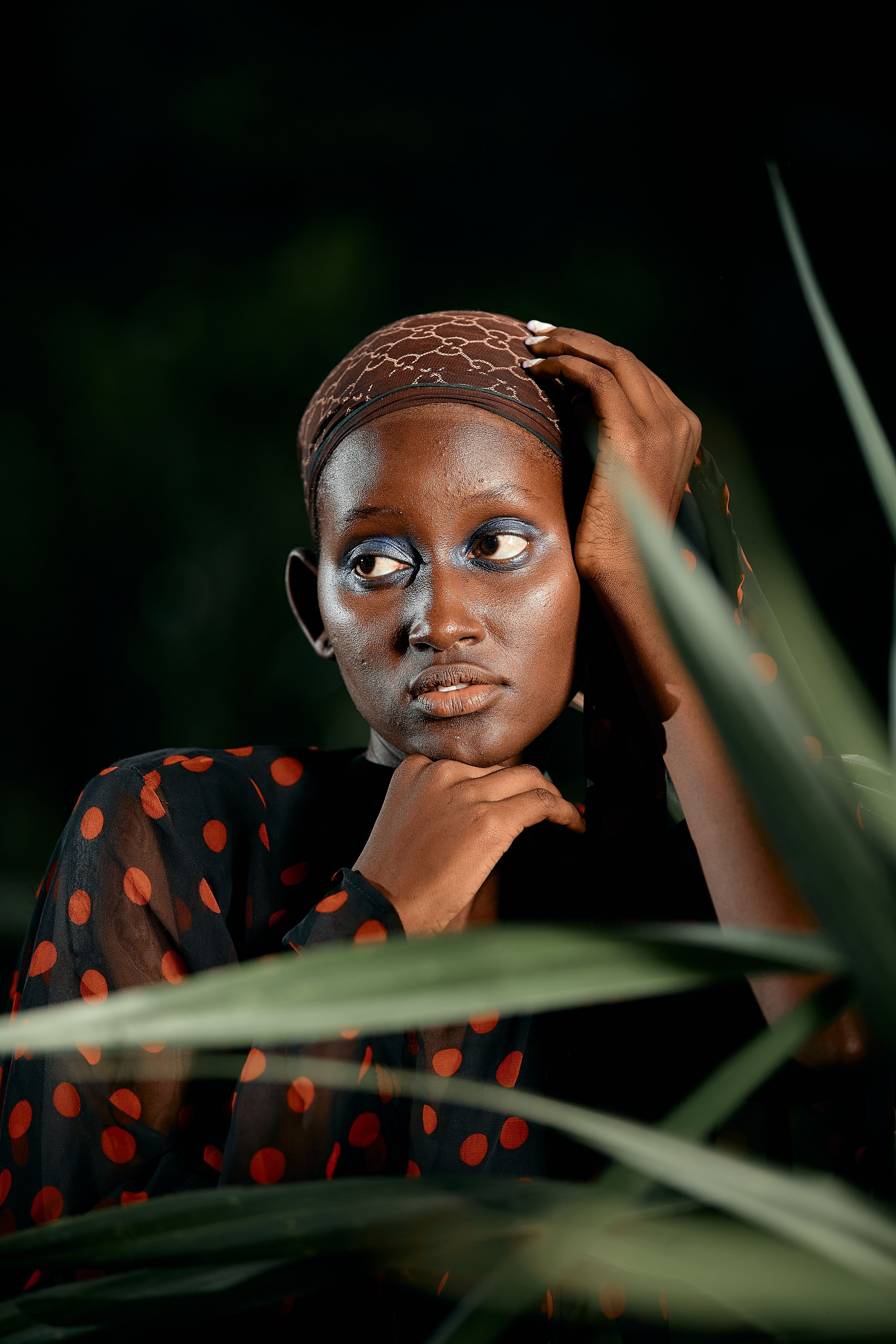 Portrait of Woman in Dramatic Artistic Lighting · Free Stock Photo