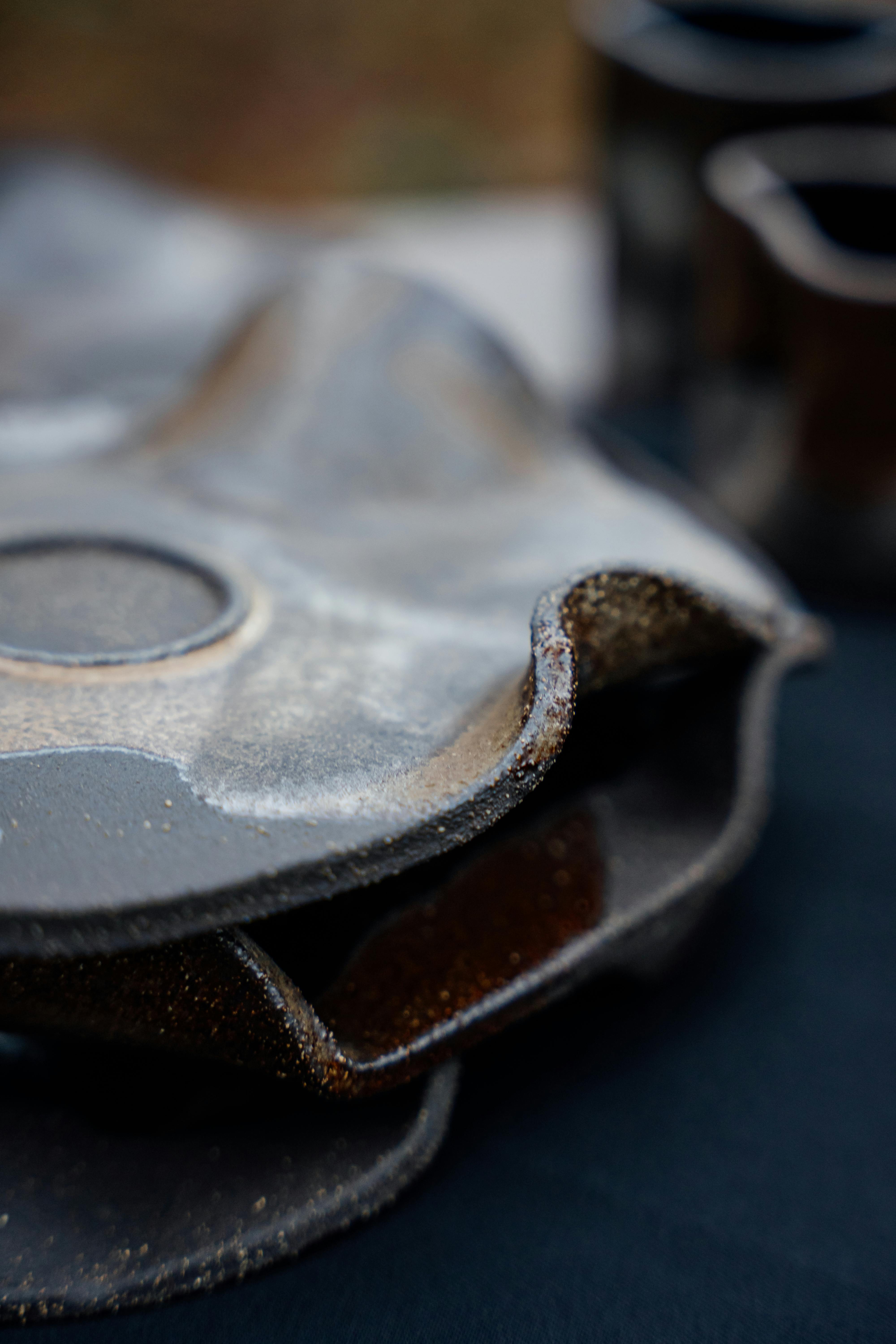 Artistic Close-up of Handmade Pottery Details · Free Stock Photo