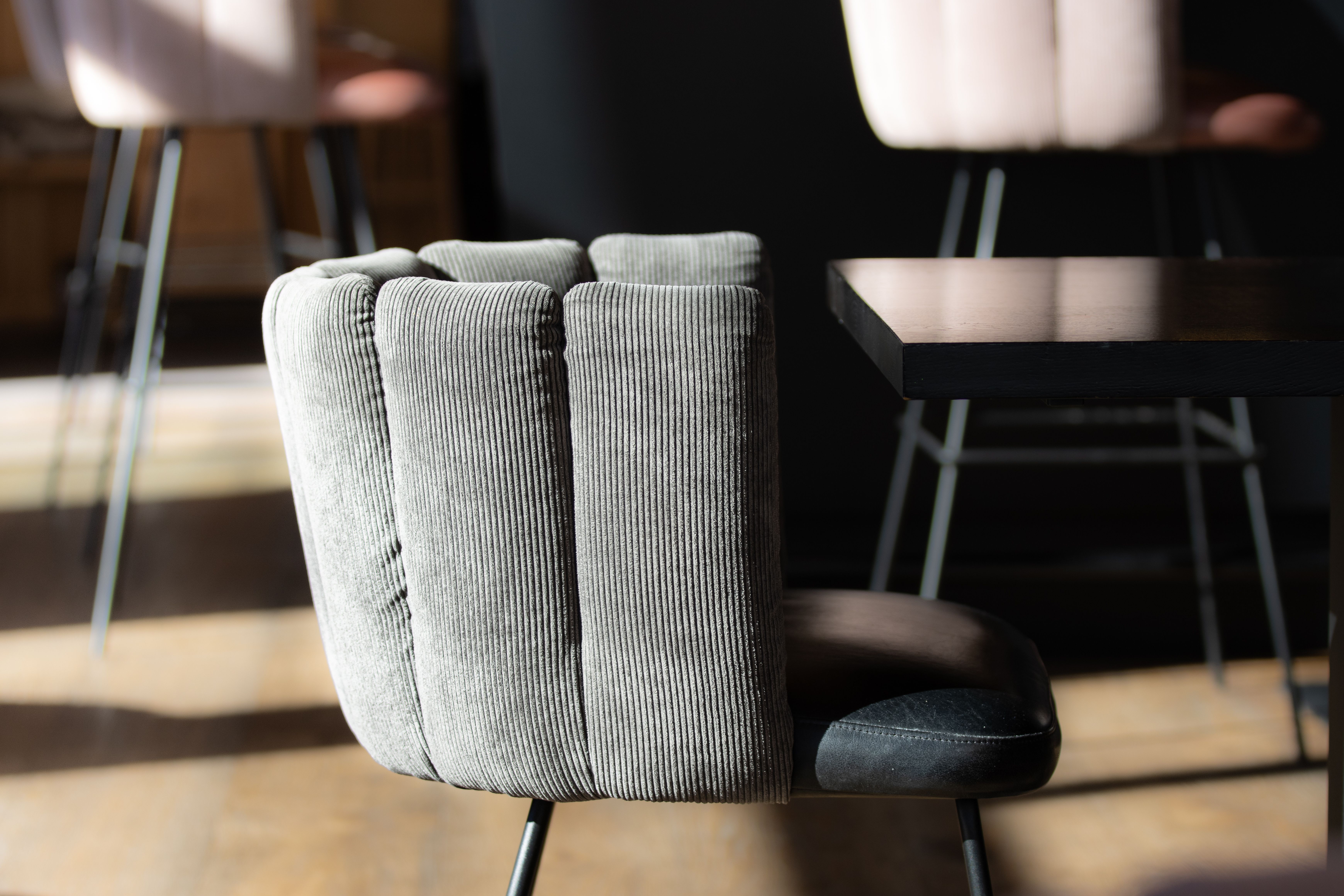 Modern Indoor Seating with Soft Light Shadows · Free Stock Photo