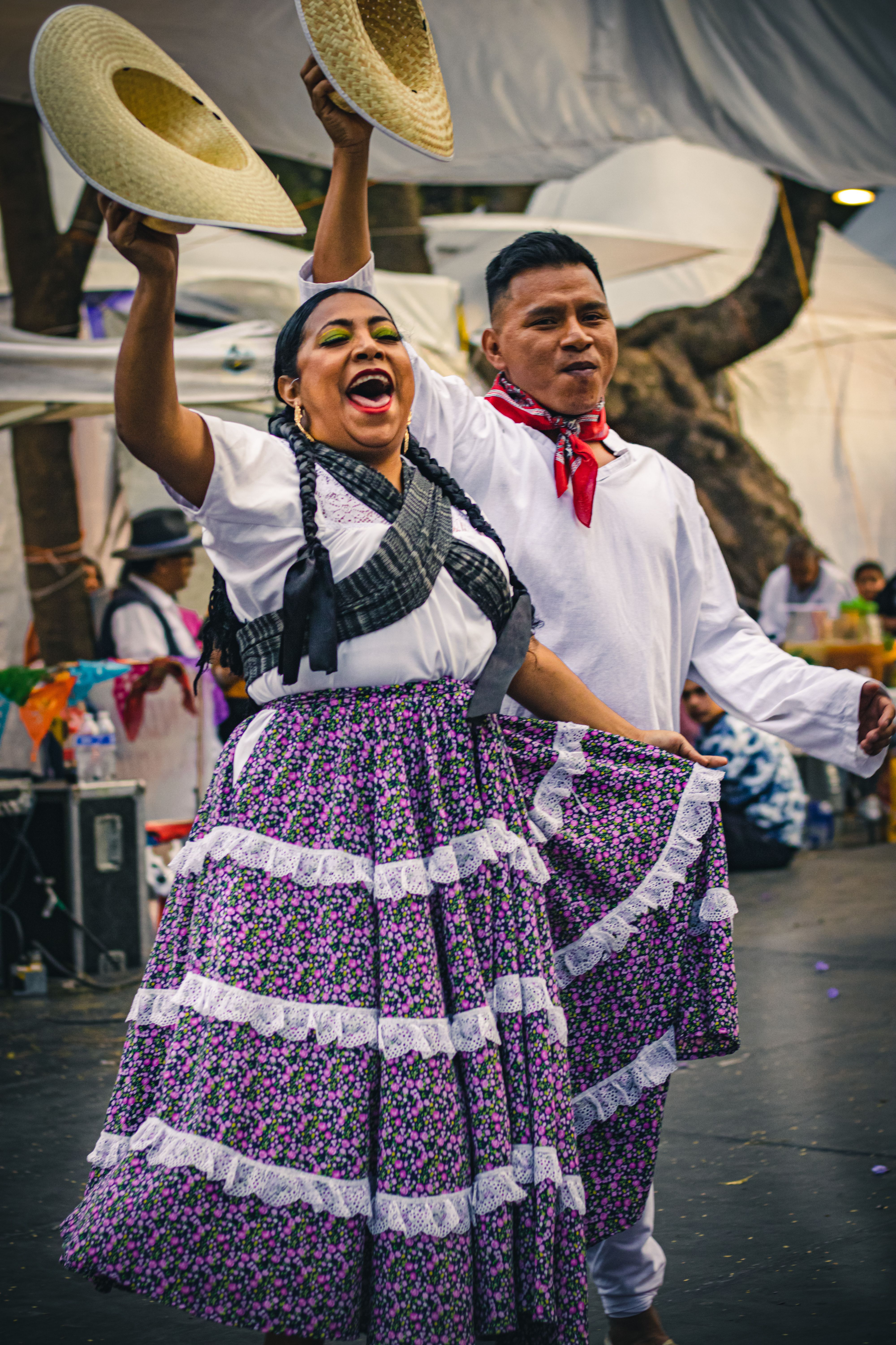 Vibrant Mexican Folk Dance Performance in CDMX · Free Stock Photo