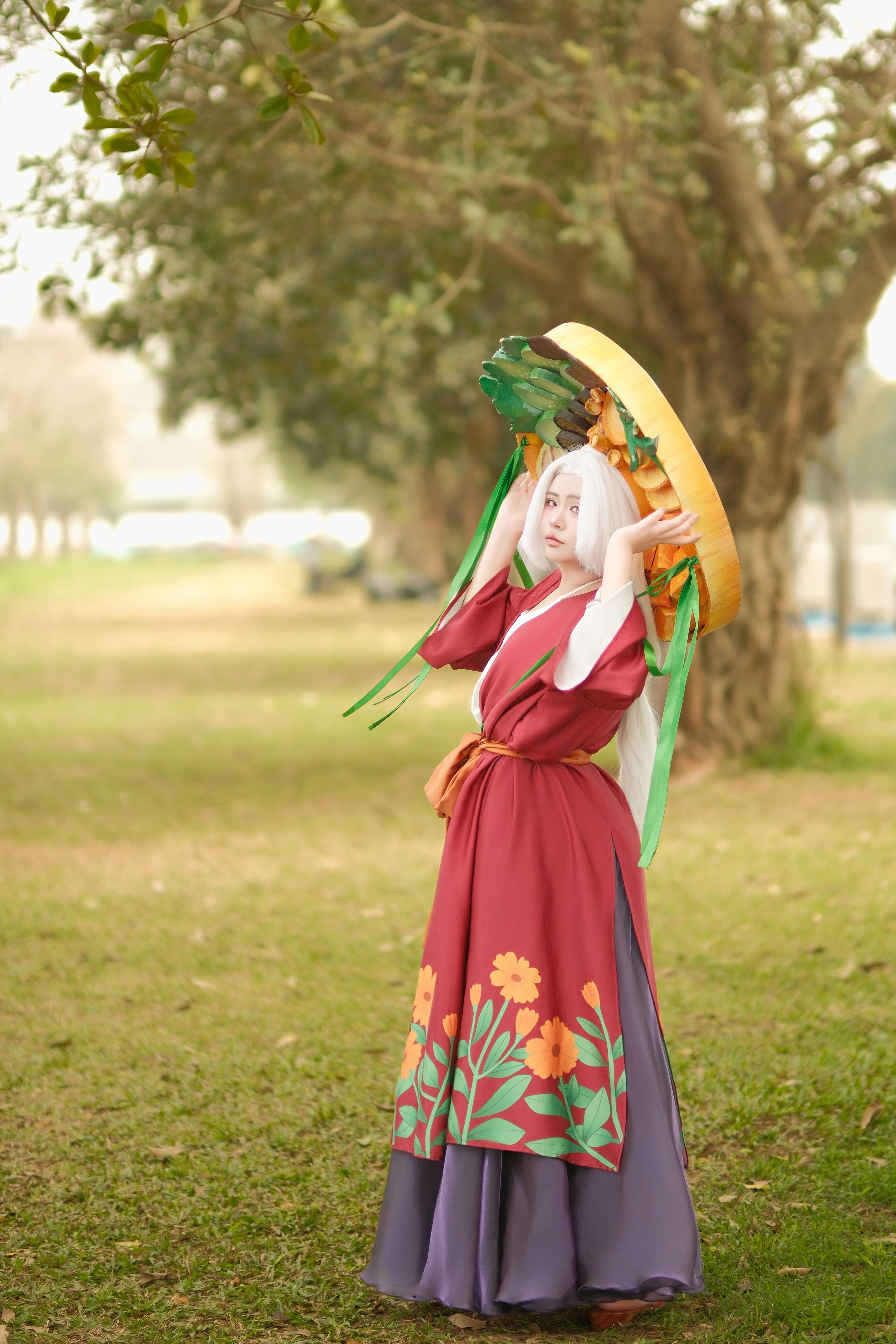 Traditional Costume Cosplay in Nature · Free Stock Photo