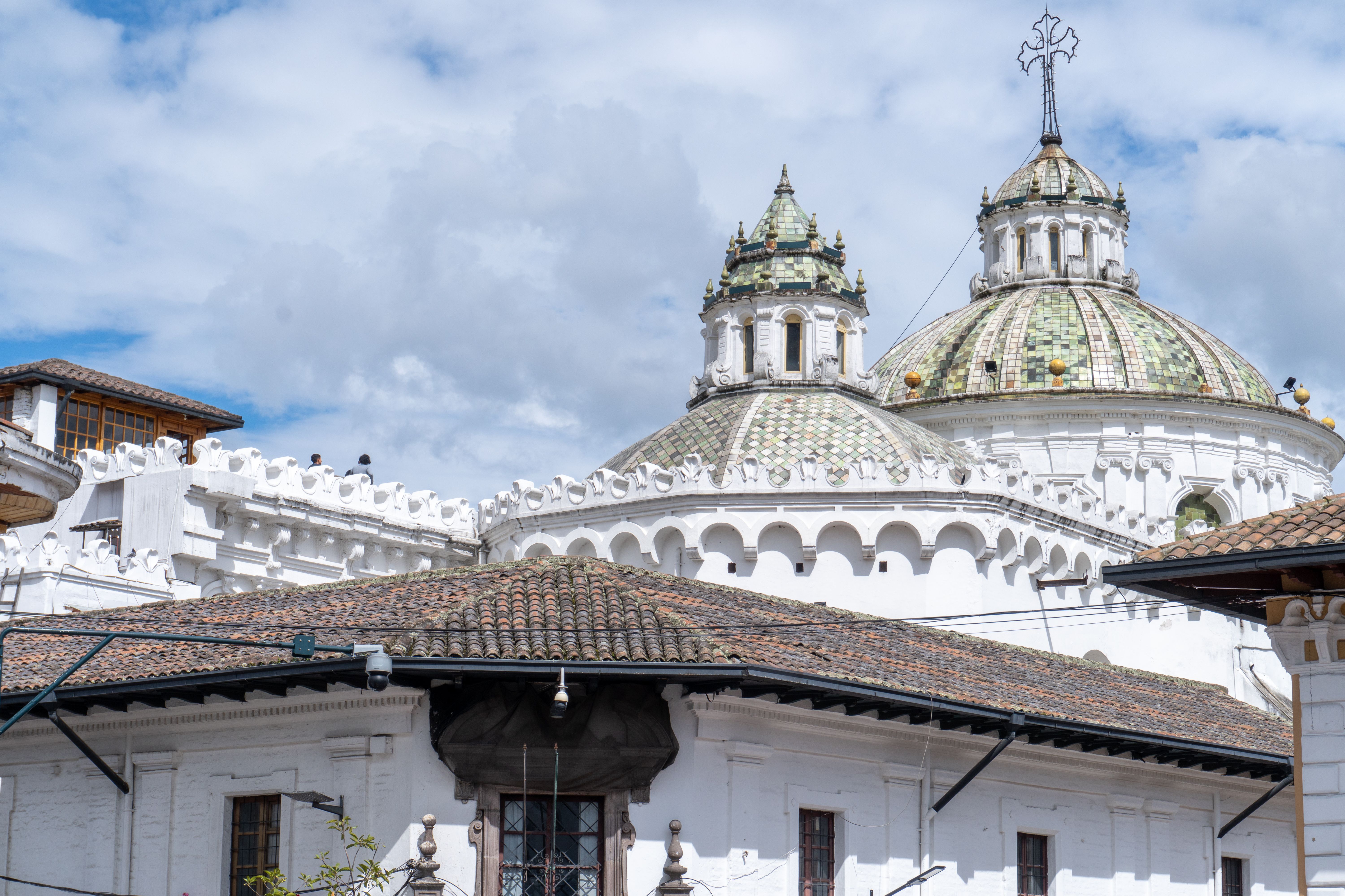 Historic Church Domes in Quito, Ecuador · Free Stock Photo