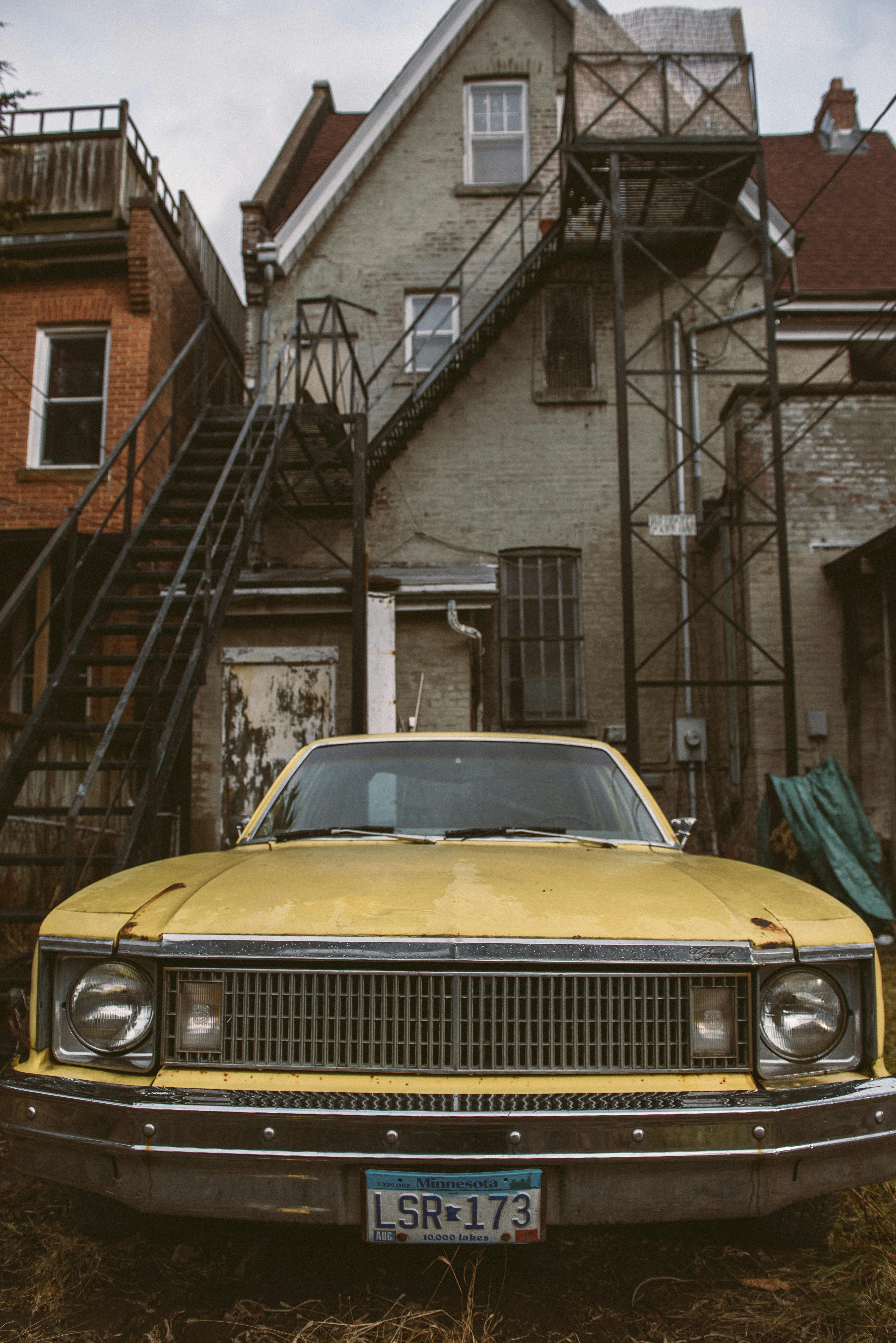 Yellow Vehicle · Free Stock Photo