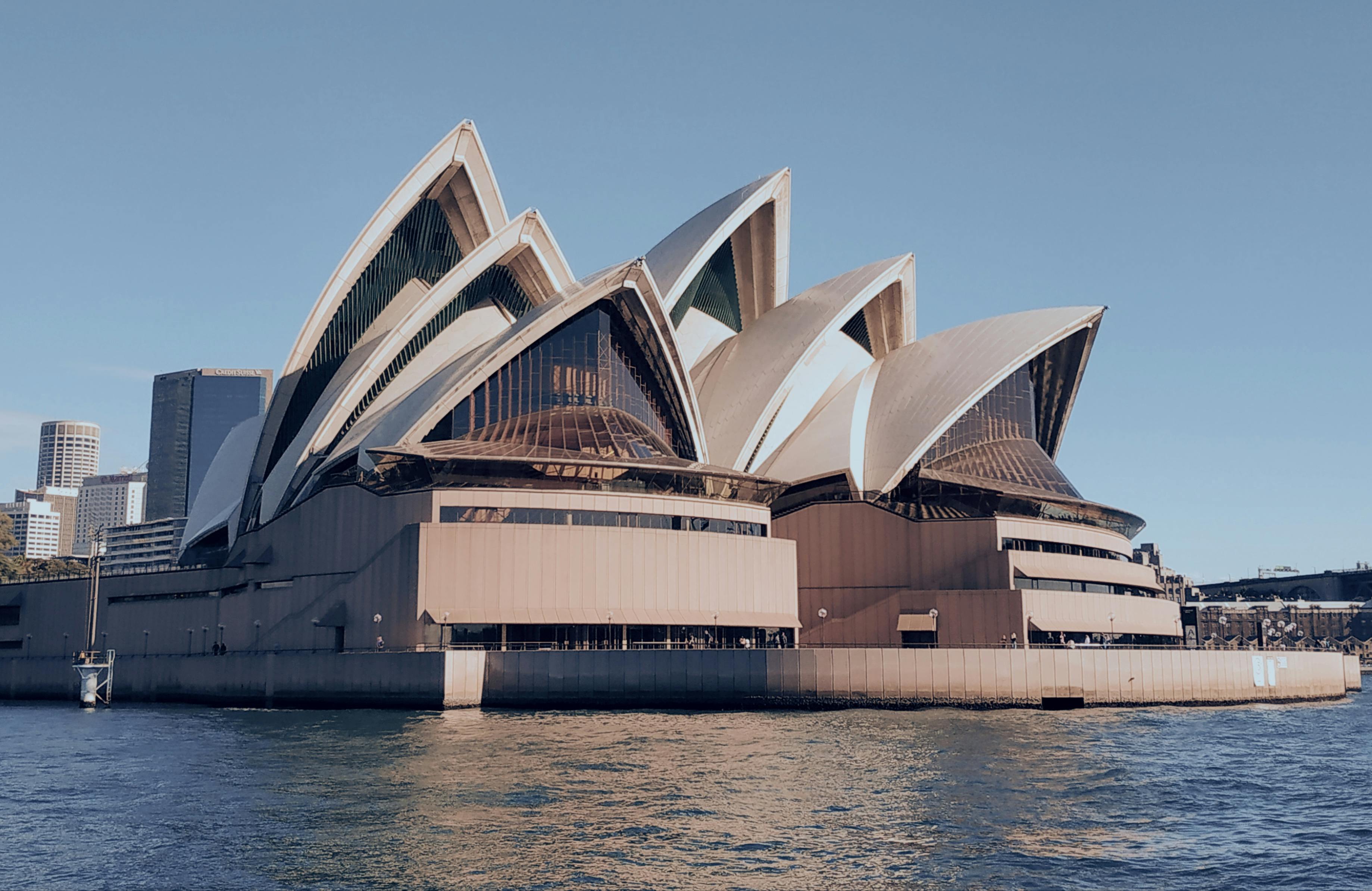 People Gathering Outside Sydney Opera House · Free Stock Photo