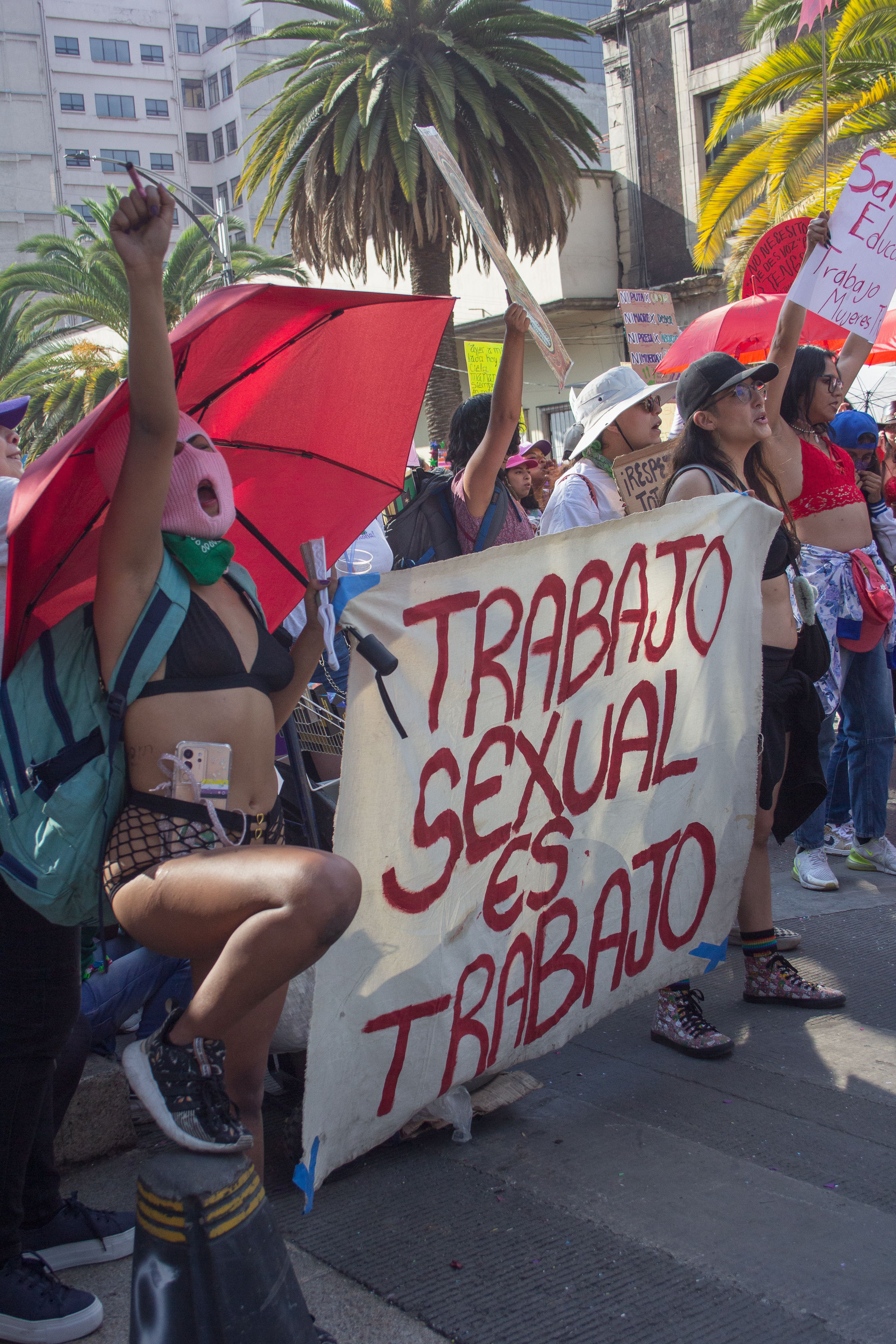 Protesta Por Los Derechos De Las Trabajadoras Sexuales En La Ciudad De 9766