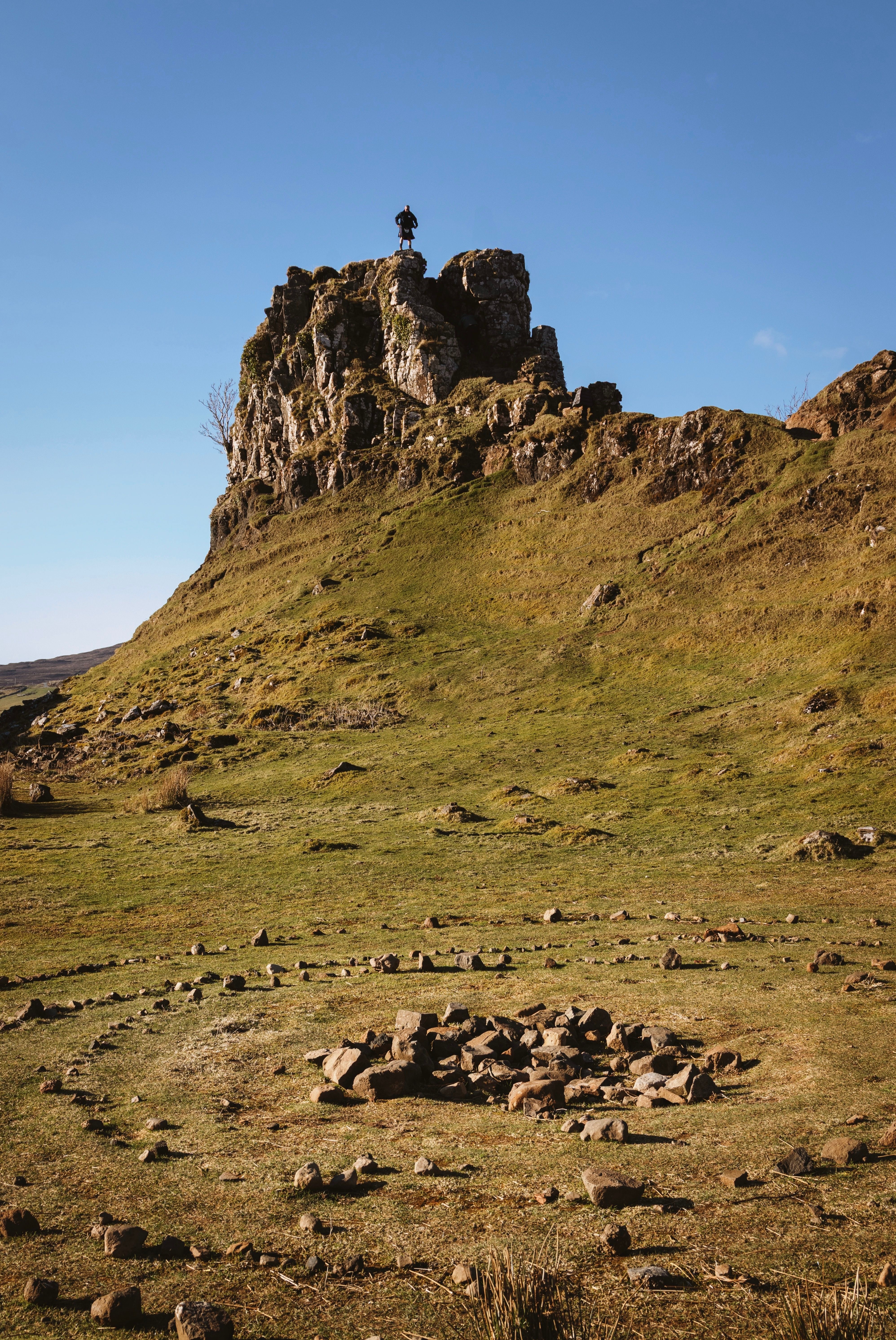 Majestic Rock Formation at Fairy Glen, Scotland · Free Stock Photo
