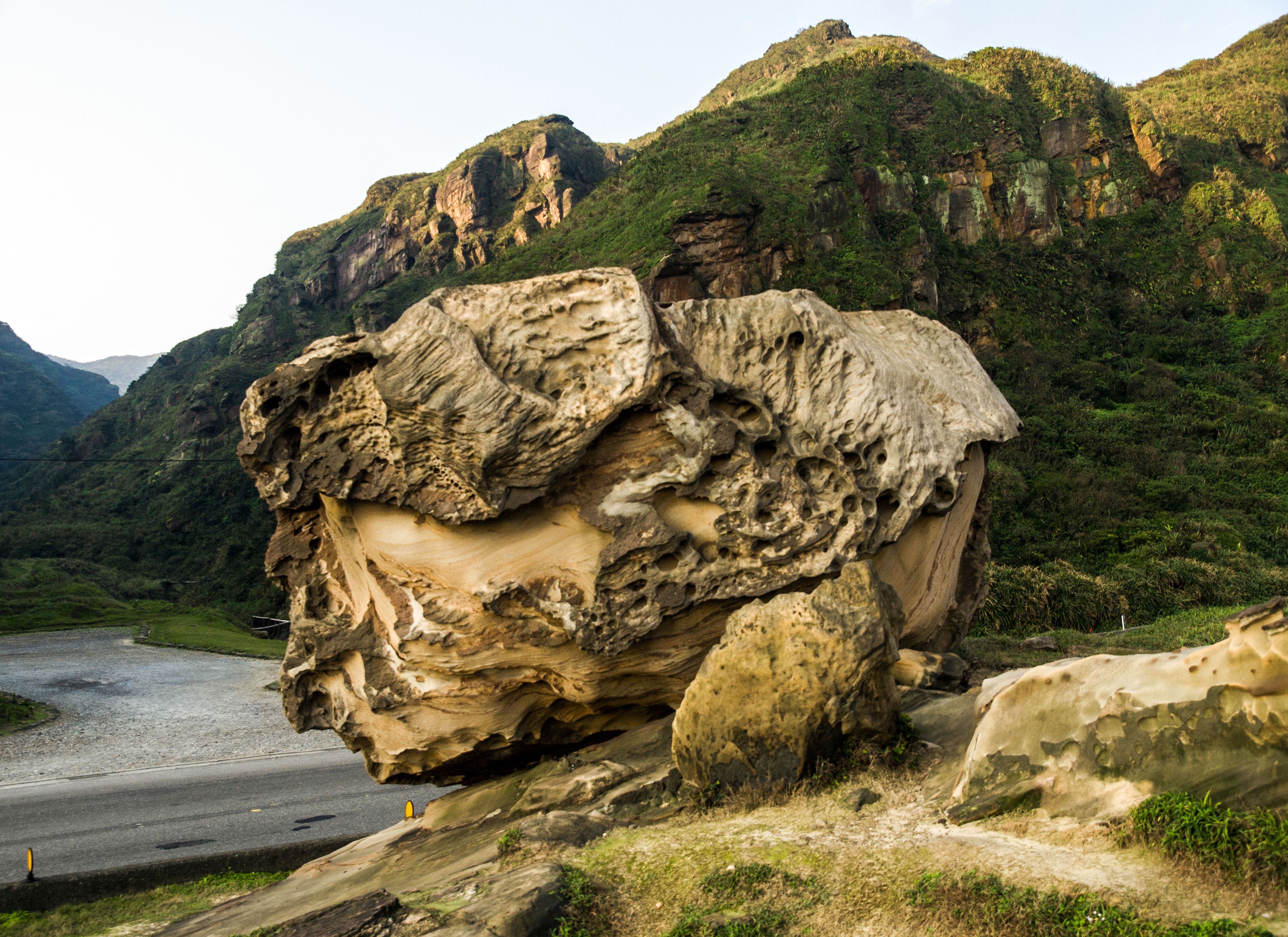Unique Eroded Rock Formation in Scenic Valley · Free Stock Photo
