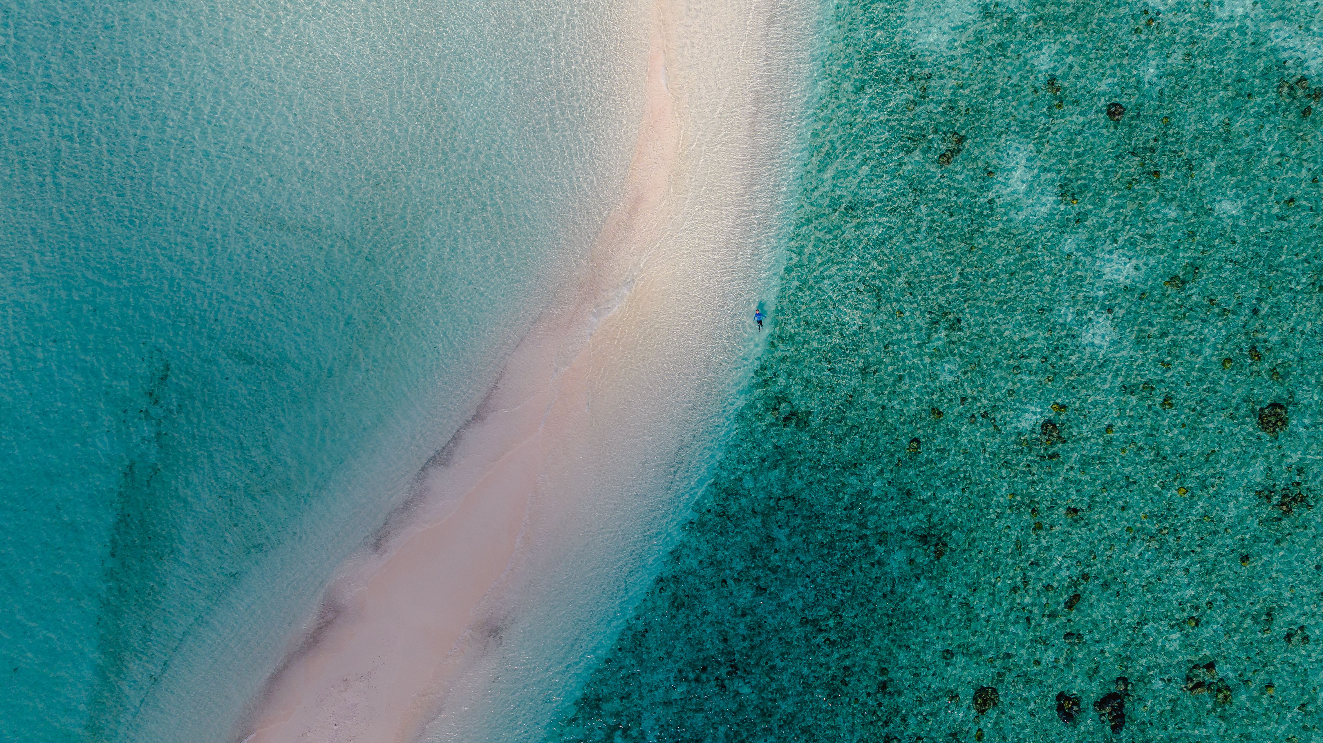Ultra Realistic Cinematic Drone Shot Of Maldives Tropical Island ...
