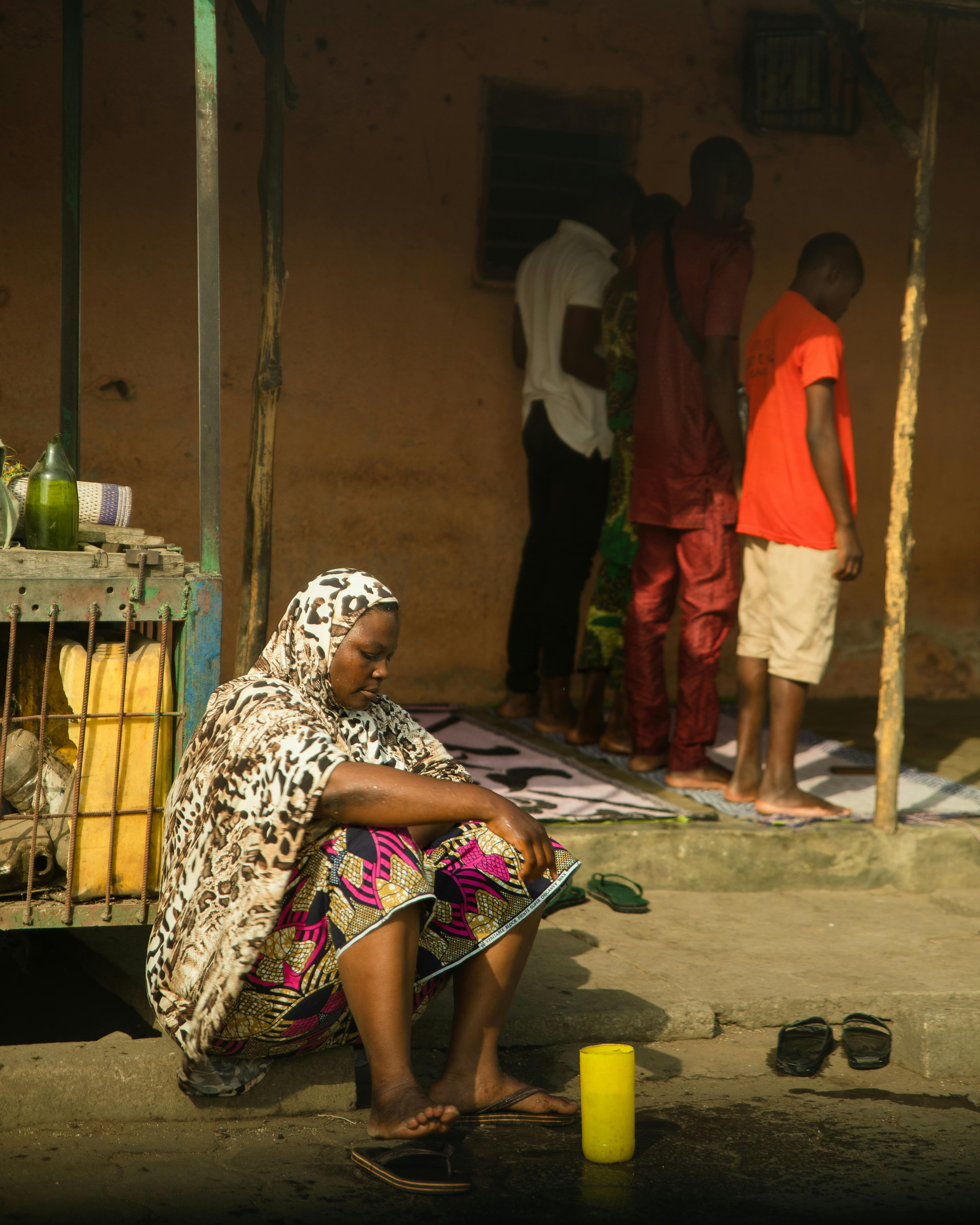 Life in a Benin Marketplace Scene · Free Stock Photo