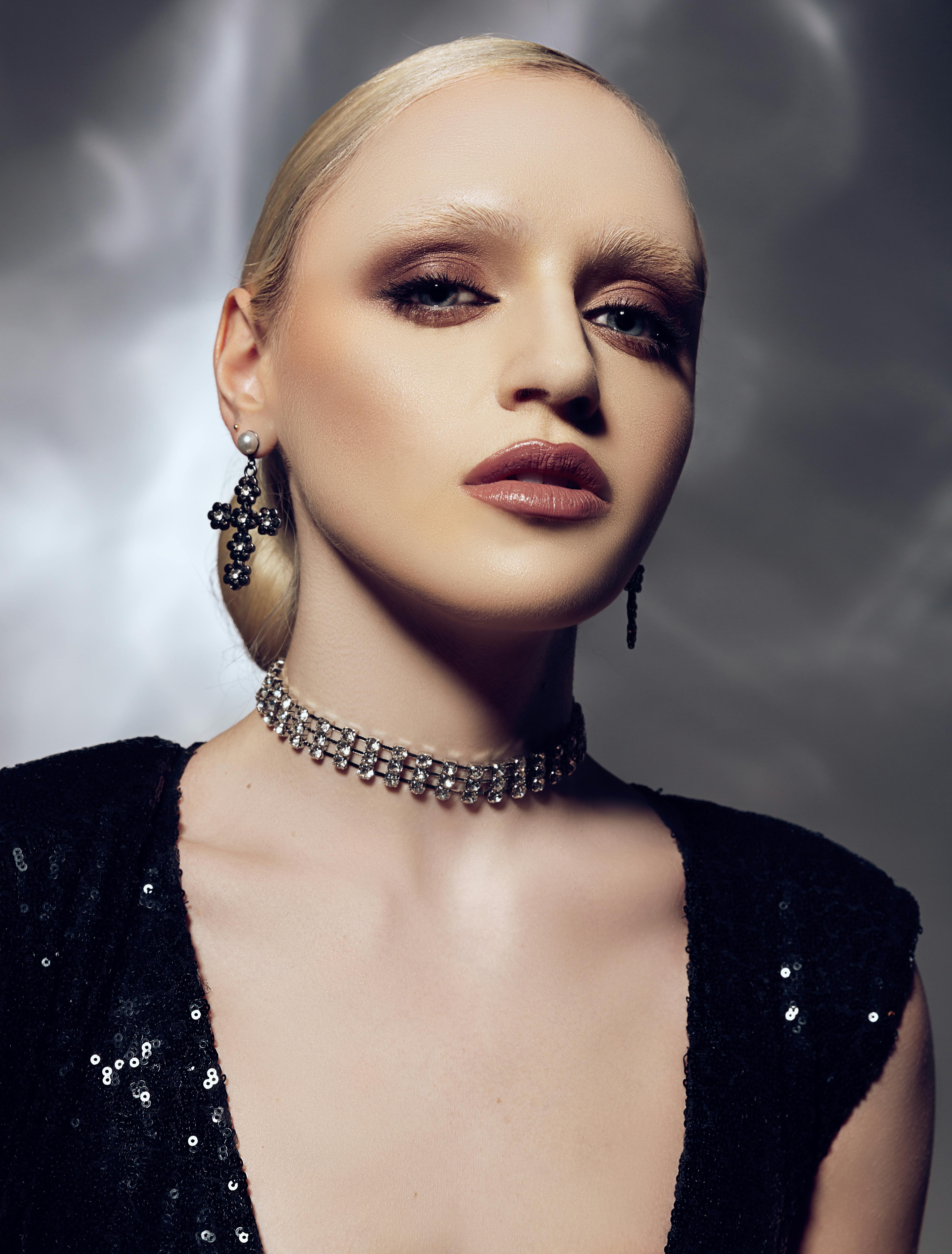 Elegant Portrait of Woman with Jewel Accessories · Free Stock Photo