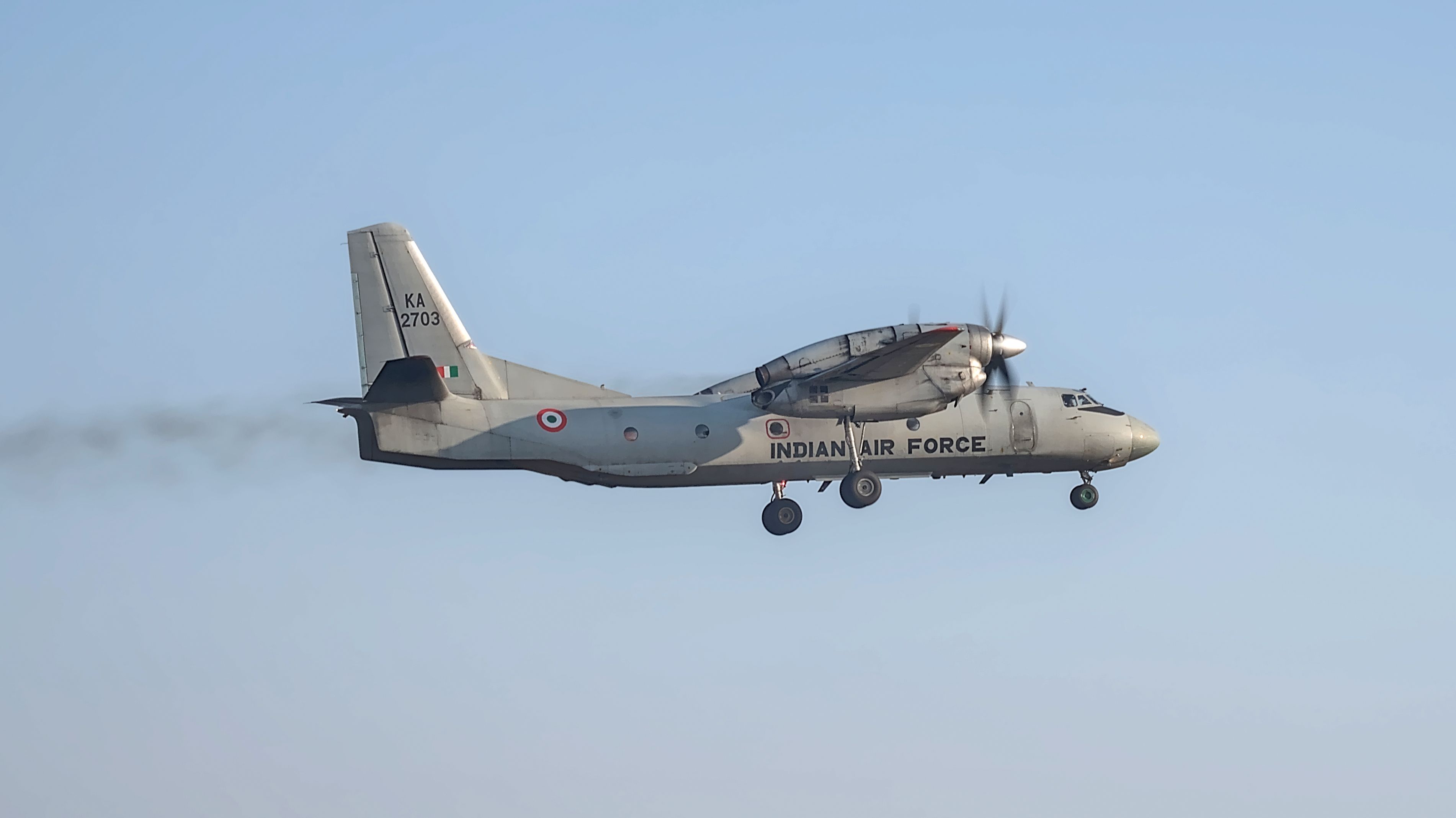 Indian Air Force Aircraft Flying in Bengaluru · Free Stock Photo