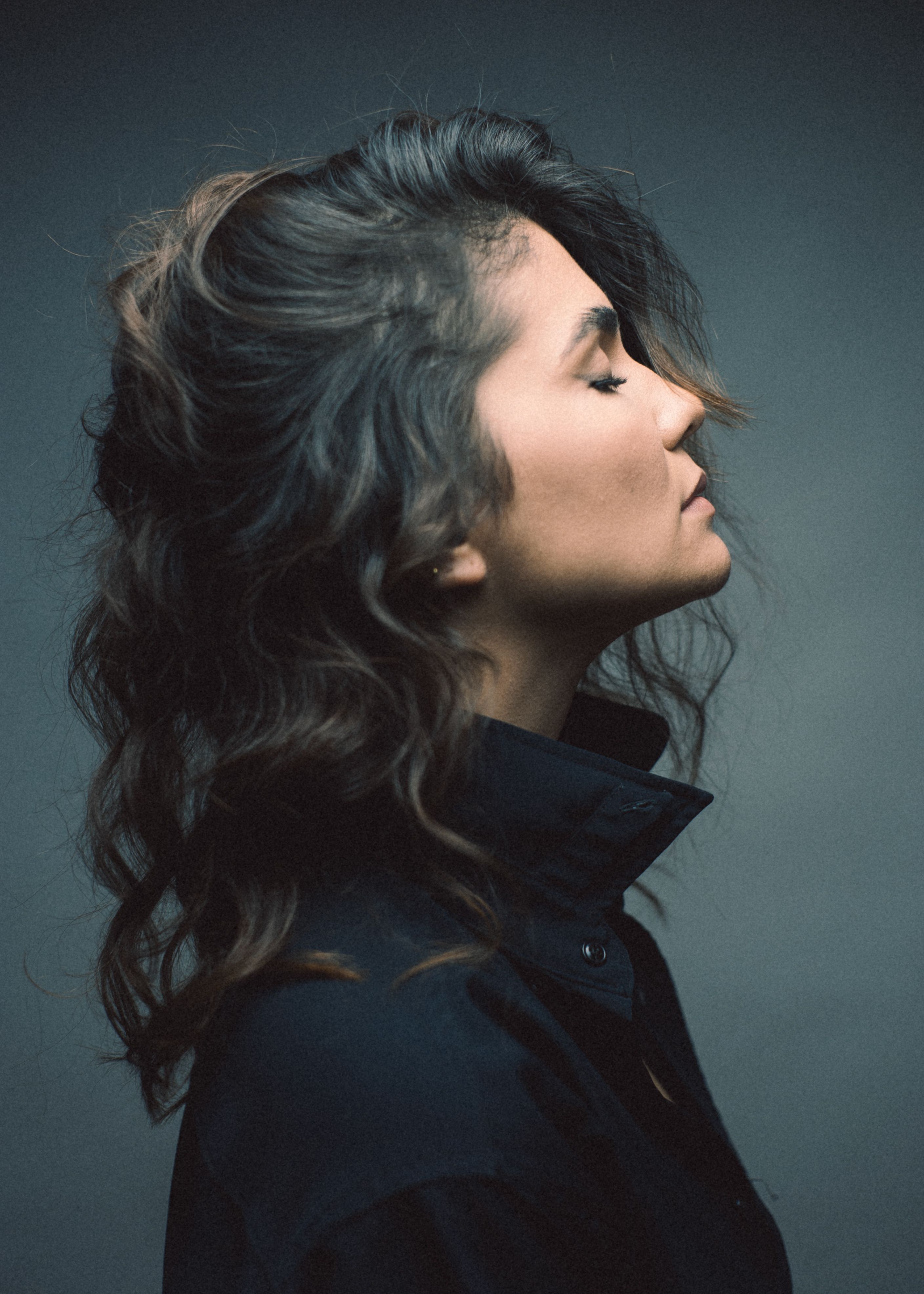 Artistic Side Profile Portrait of Woman · Free Stock Photo
