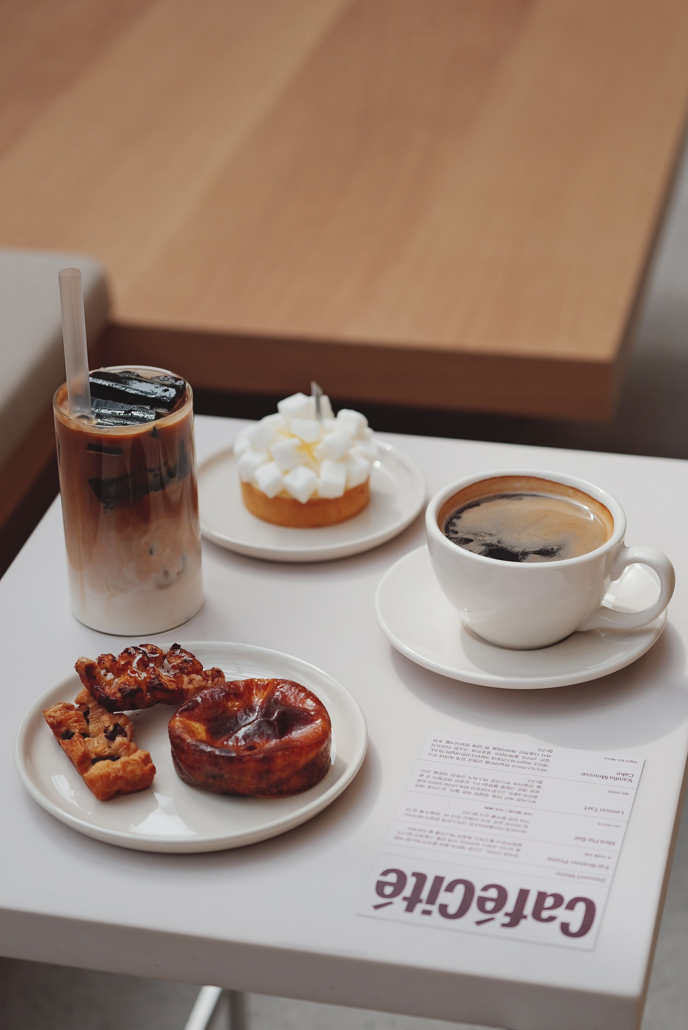 Elegant Coffee and Pastry Table Setting · Free Stock Photo