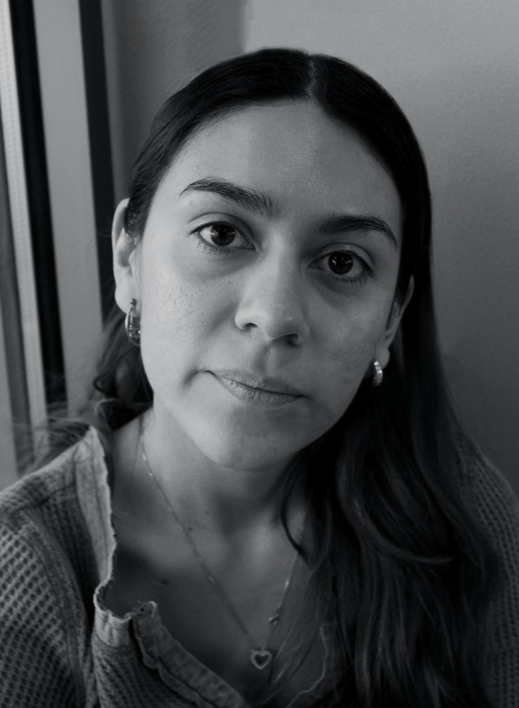 Black and White Portrait of a Young Woman · Free Stock Photo